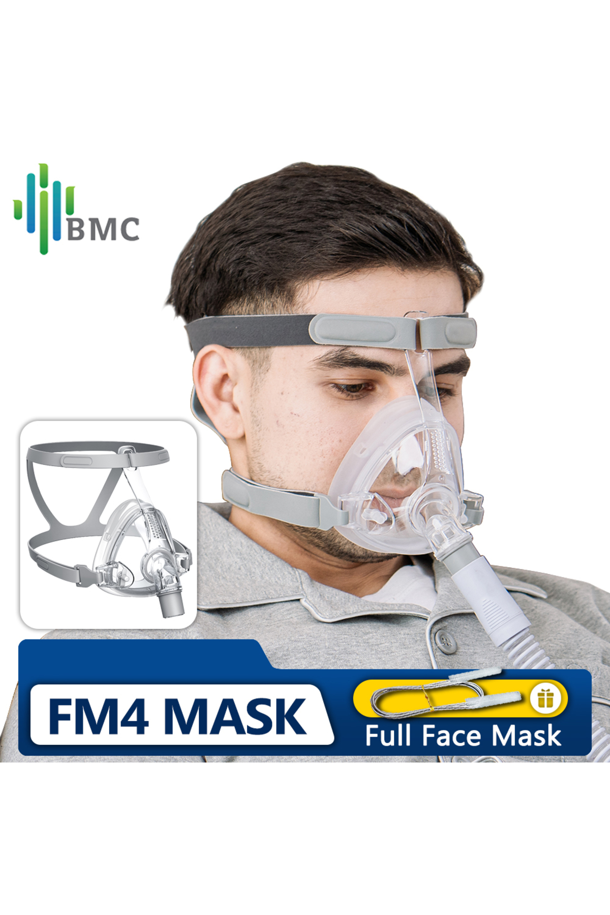 Bmc F4 Cpap Bpap Ora Nazal Maske MEDIUM - Fiyatı, Yorumları
