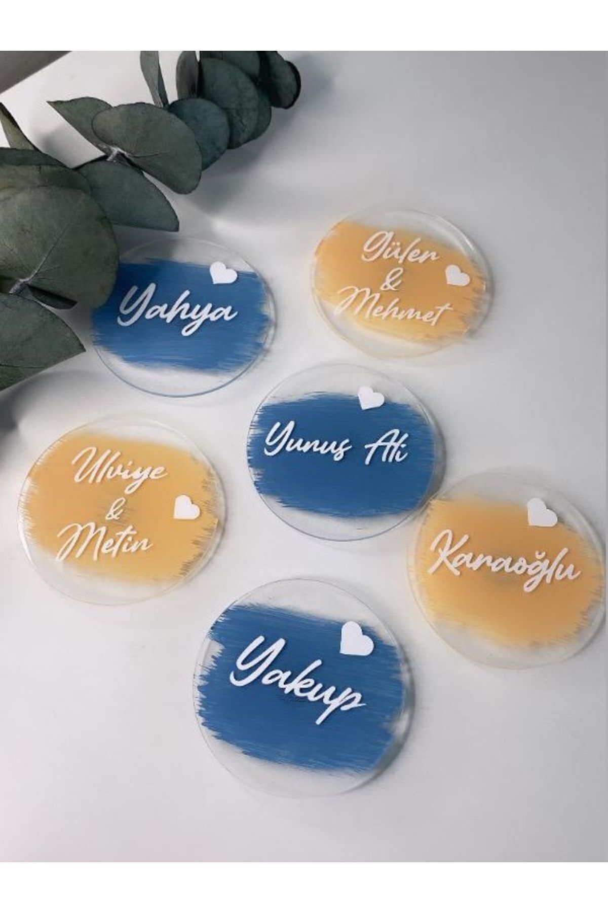 SONMEZSTORE Pleksi Magnet,bebek Magnet,5 Adet,isimli Magnet,buzdolabı ...