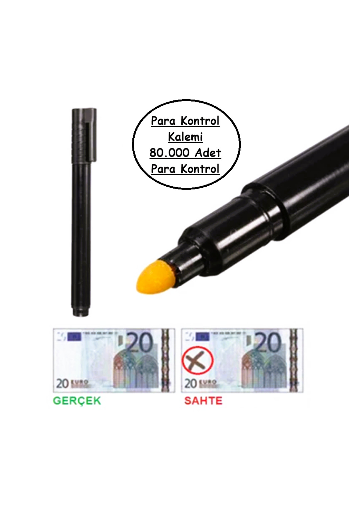 ANI OFİS KIRTASİYE Para Kontrol Kalemi 80.000 Adet Para Kontrol ...