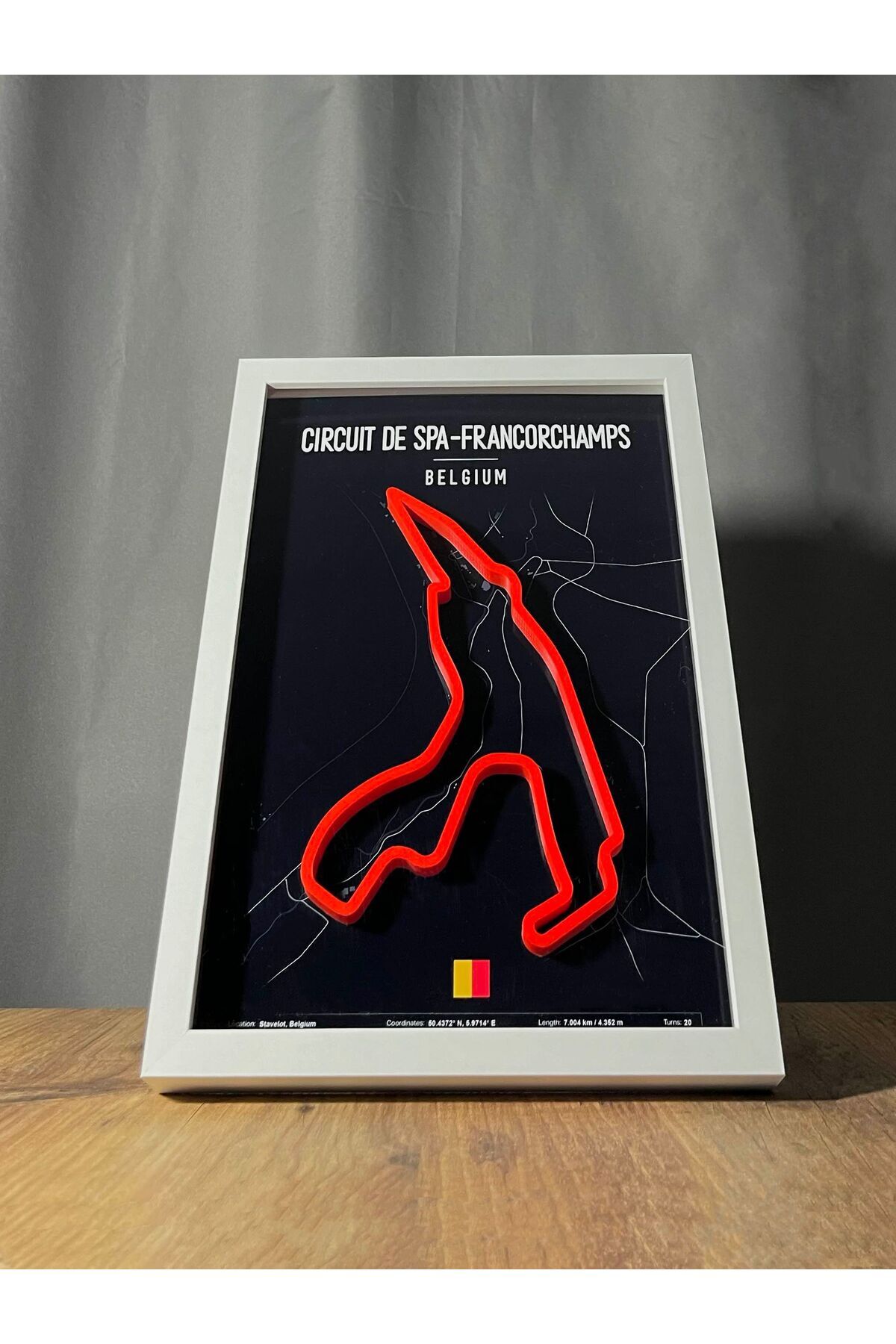 Besthree Formula 1 (F1) Circuit of Spa-Francorchamps (Belgium) 3 ...