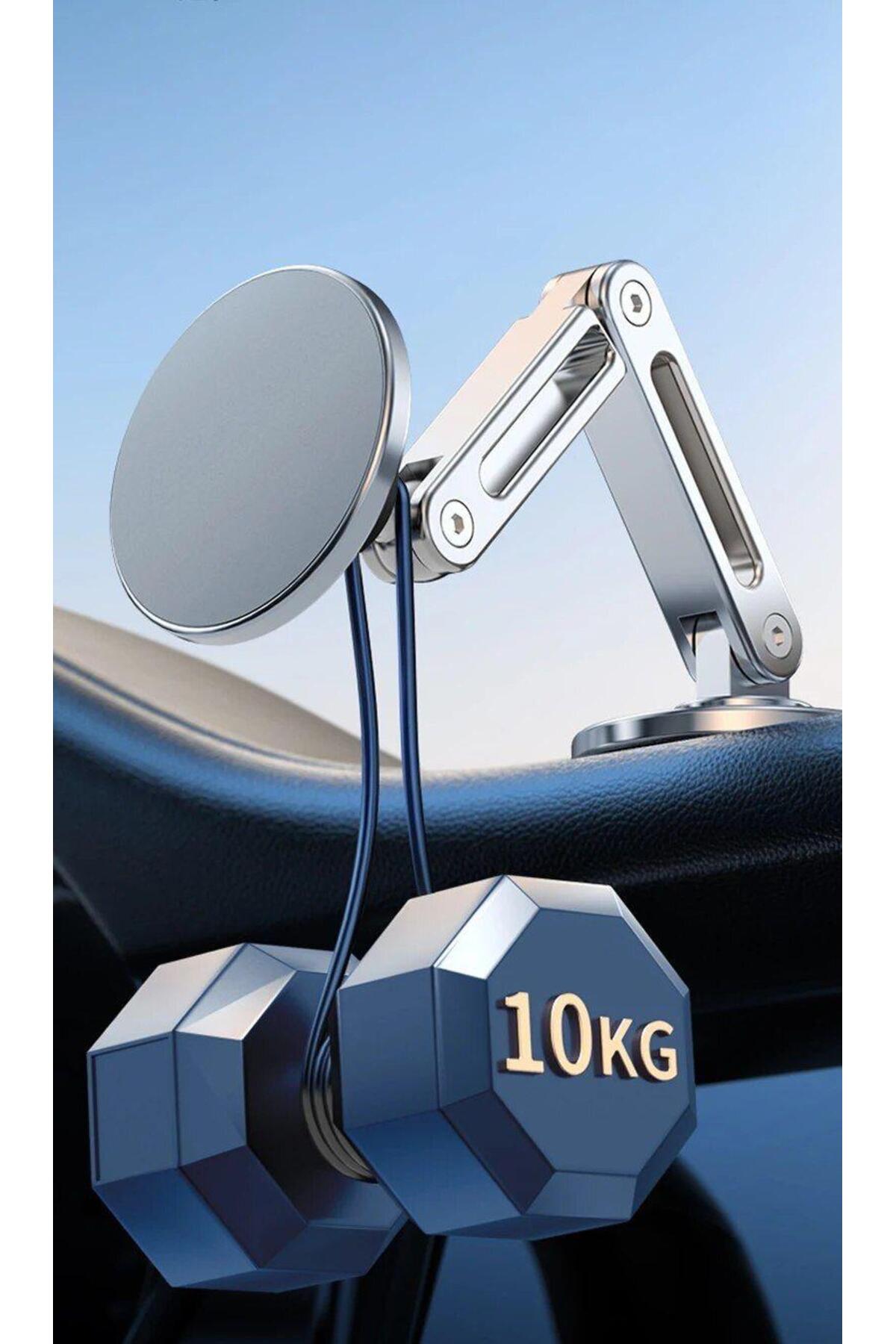 AET Metal Manyetik Araç İçi Telefonu Tutucu 360° Serbest Dönüş Magsafe ...