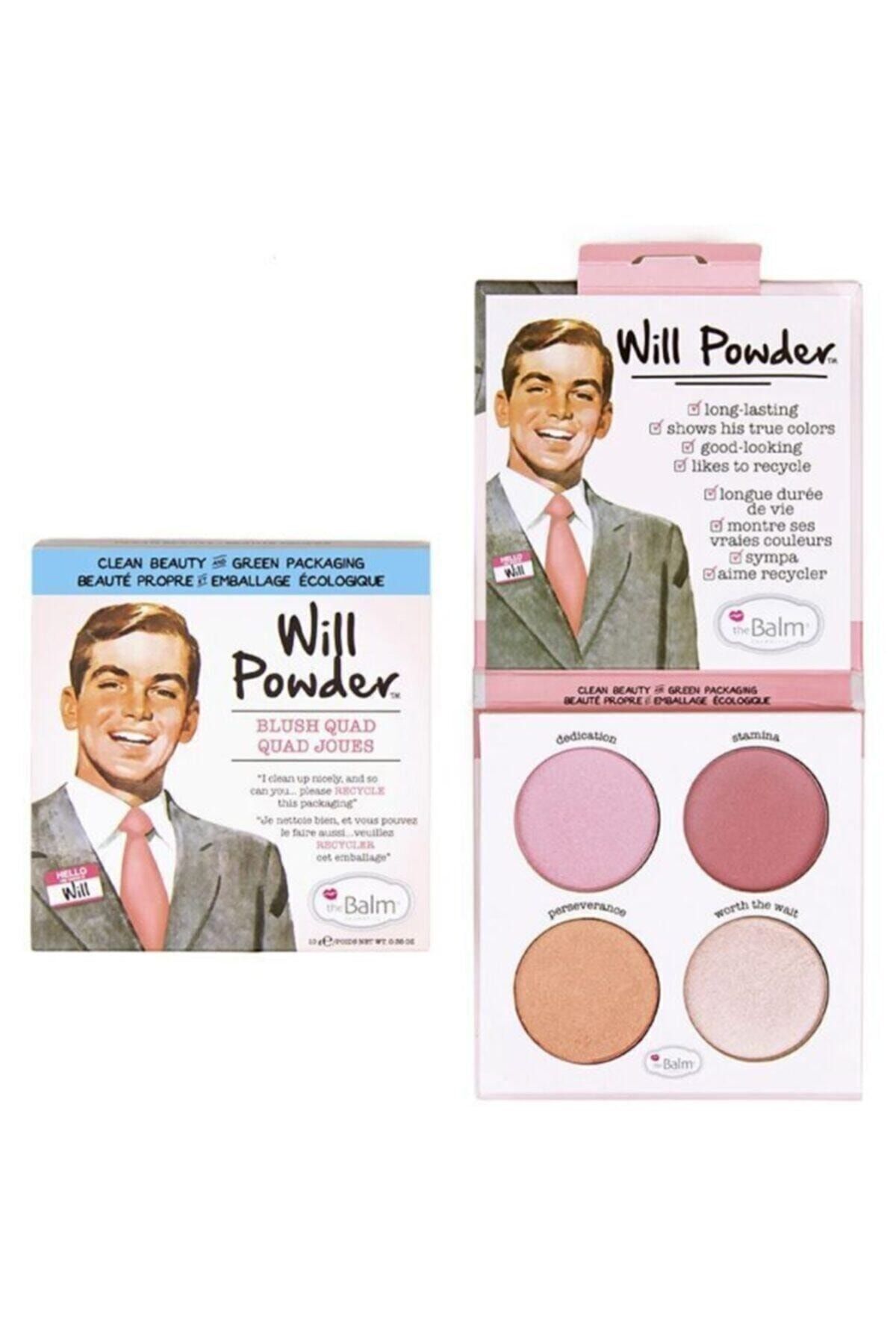 the balm Thebalm Will Powder Allık PaletiFiyatı, Yorumları - Trendyol