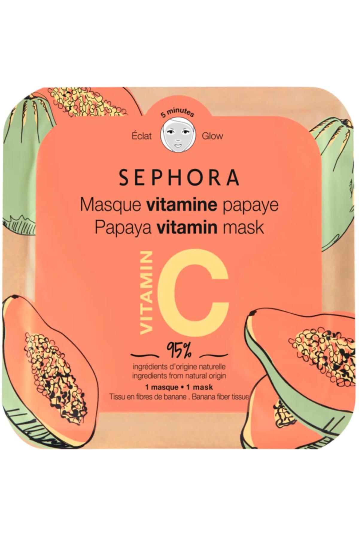 Sephora Vitamin Face Mask - Papaya C Vitamini Fiyatı, Yorumları - Trendyol