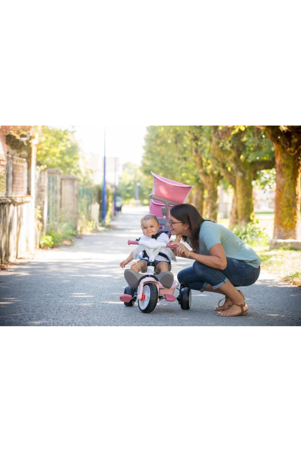 Smoby 3 Tekerlekli Çocuk Bisikleti 3'ü1 Arada Set - Pembe 741401 Fiyatı ...