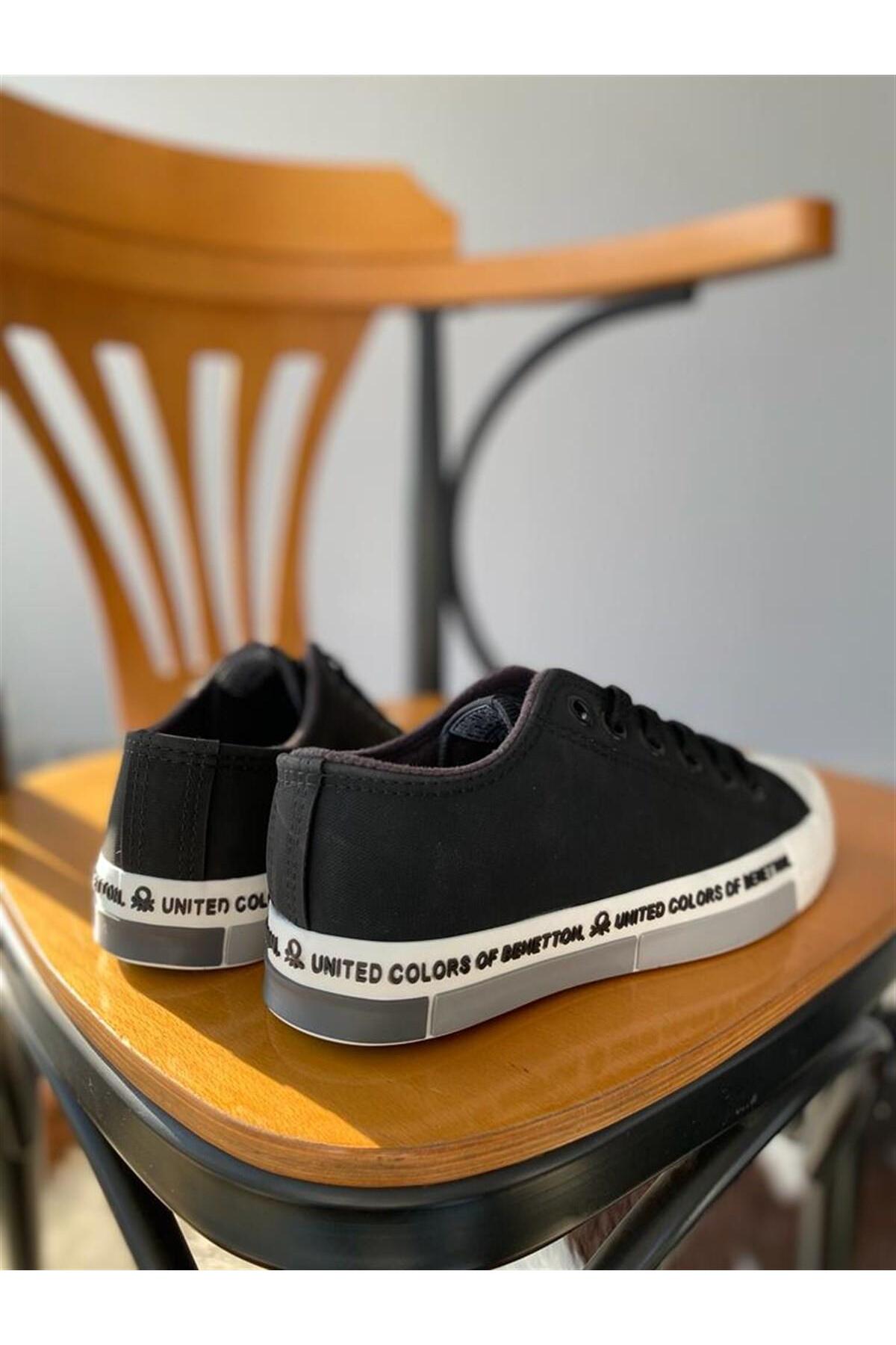 Benetton Bn-30748 Erkek Sneaker Spor Ayakkabı-siyah Fiyatı, Yorumları ...