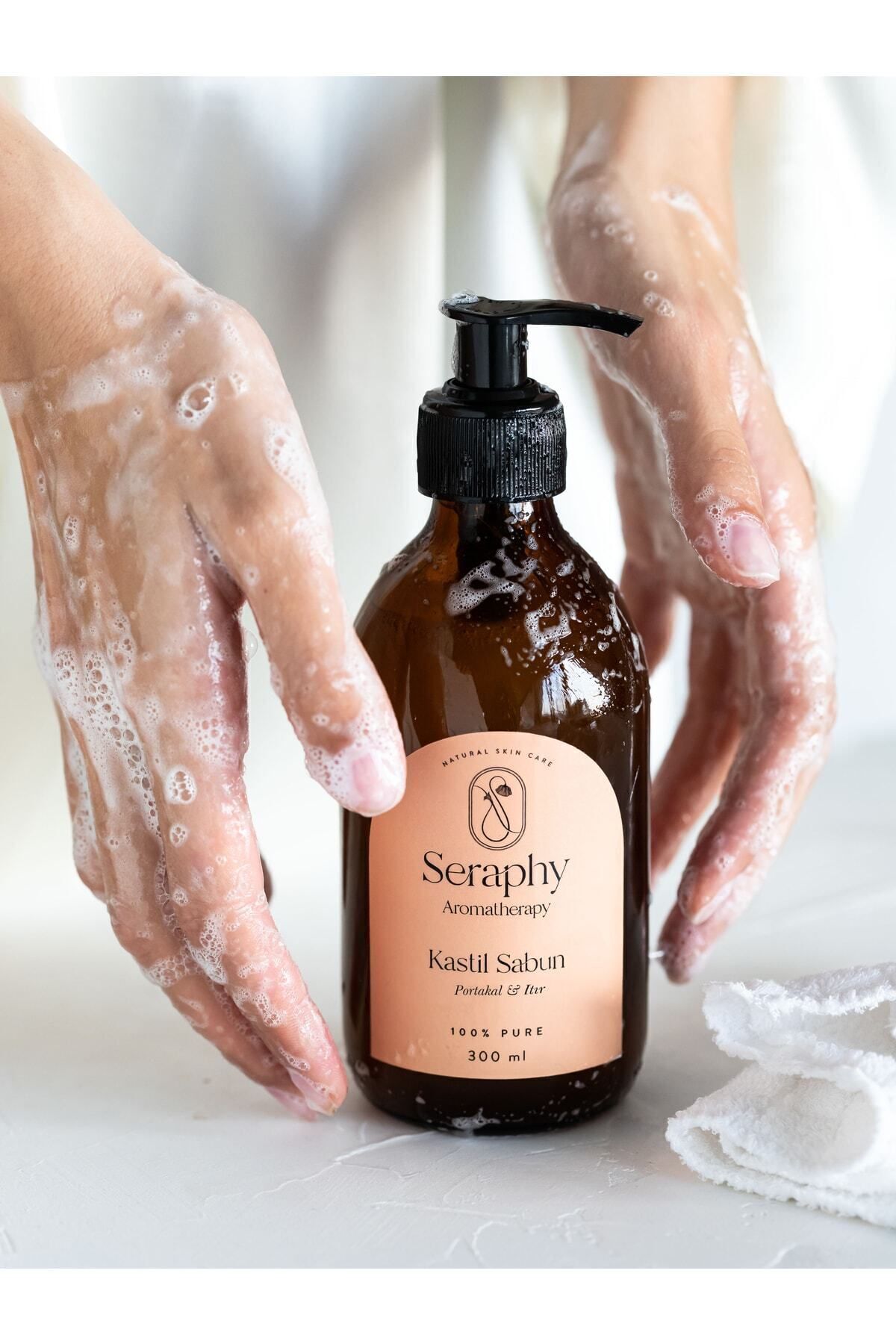 Seraphy Aromatherapy Arındırıcı-nemlendirici- Sıvı Kastil Sabun - Itır ...