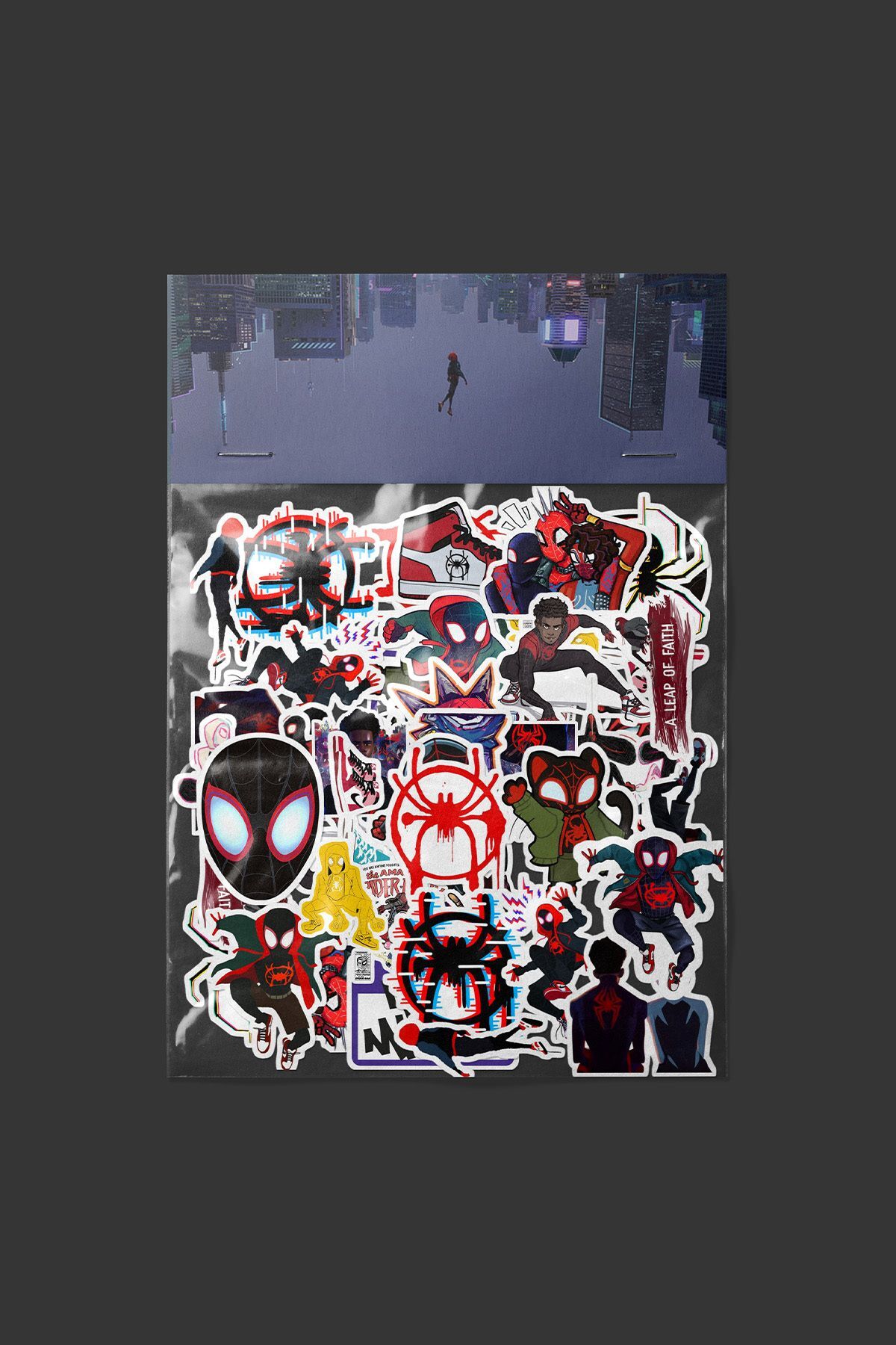 sticker Miles Morales Spiderman /bullet journal defter çıkartma ajanda ...