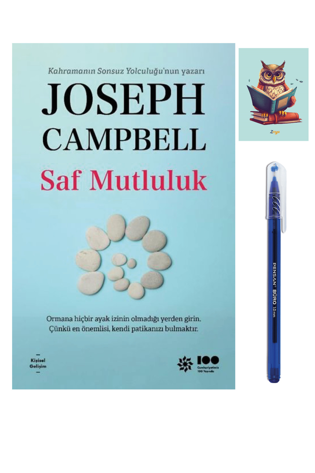 Dara Yayınları Saf Mutluluk - Joseph Campbell - Doğan Novus 9786258004564 (KALEM VE NOT DEFTERLİ ...