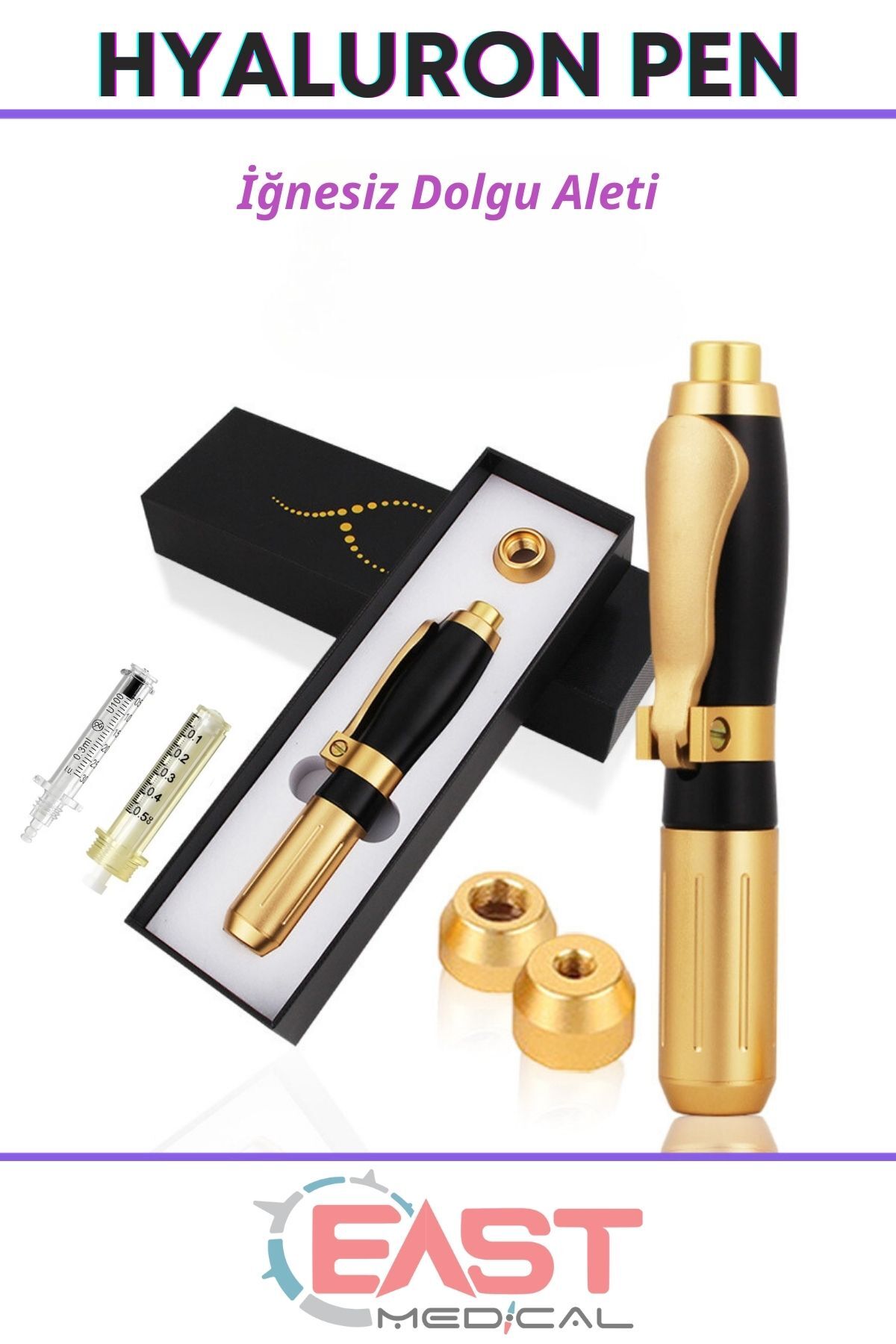 east medical Hyaluron Pen Iğnesiz Dolgu Cihazı - Aleti - Fiyatı, Yorumları
