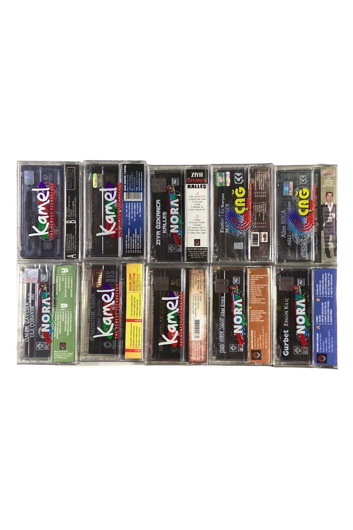 RAKS MÜZİK YAPIM Çeşitli Karadeniz Kasetleri 10 Adet - Fiyatı, Yorumları