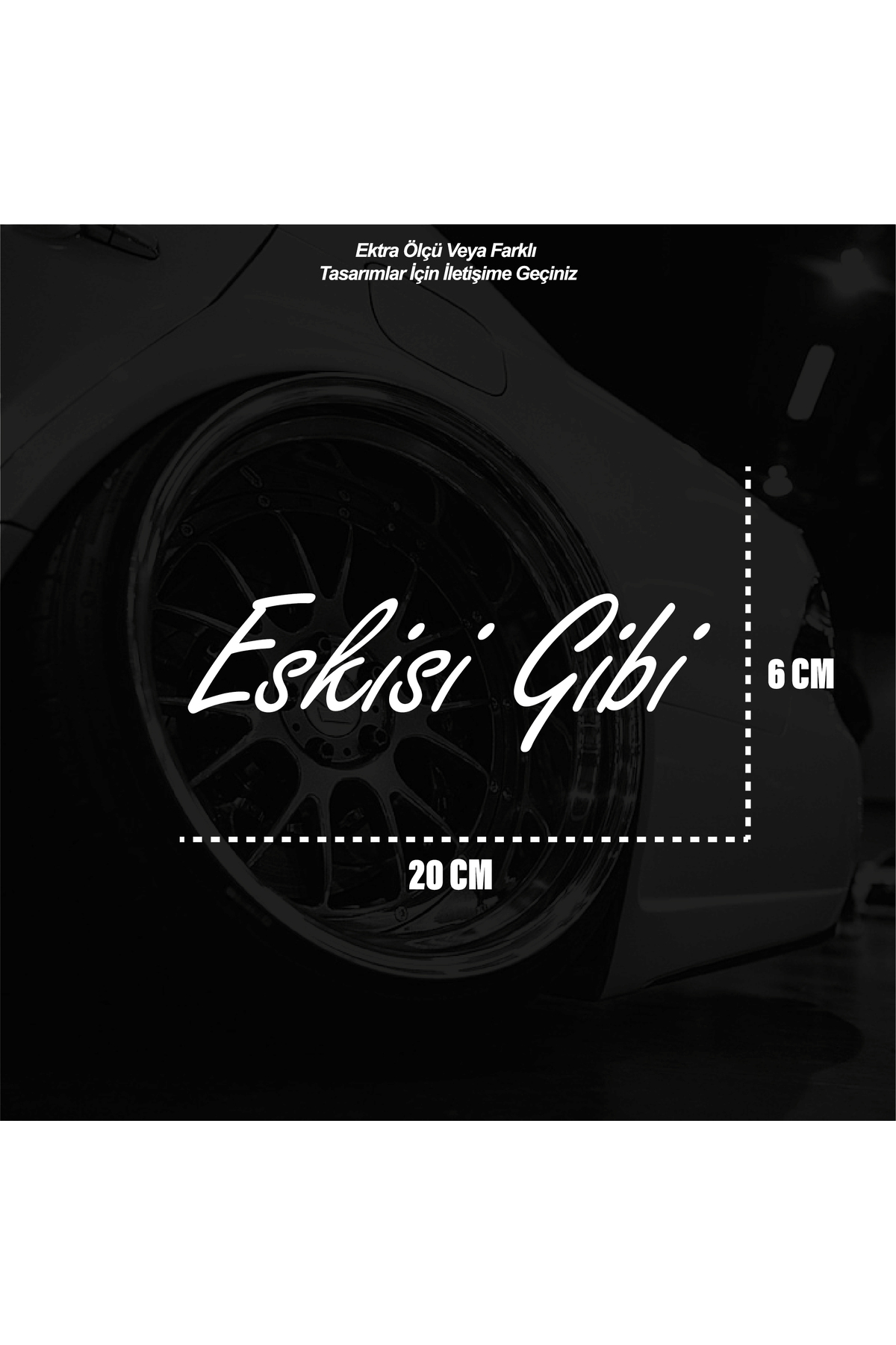 ARONA Eskisi Gibi... Sticker Araç İçin Sticker Dekor Etiket Fiyatı ...