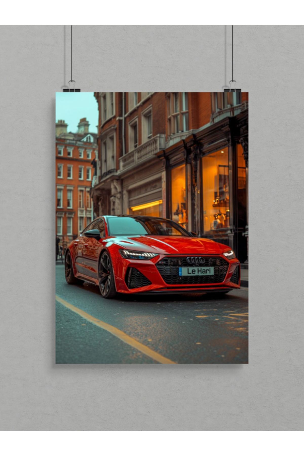 Alptiva Audi RS6 Poster - Araba Poster - Parlak Fotoğraf Kağıdı Poster Fiyatı, Yorumları - Trendyol