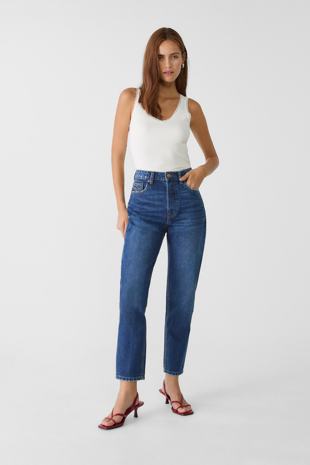 Stradivarius 1460 Mom fit jean Fiyatı, Yorumları - Trendyol