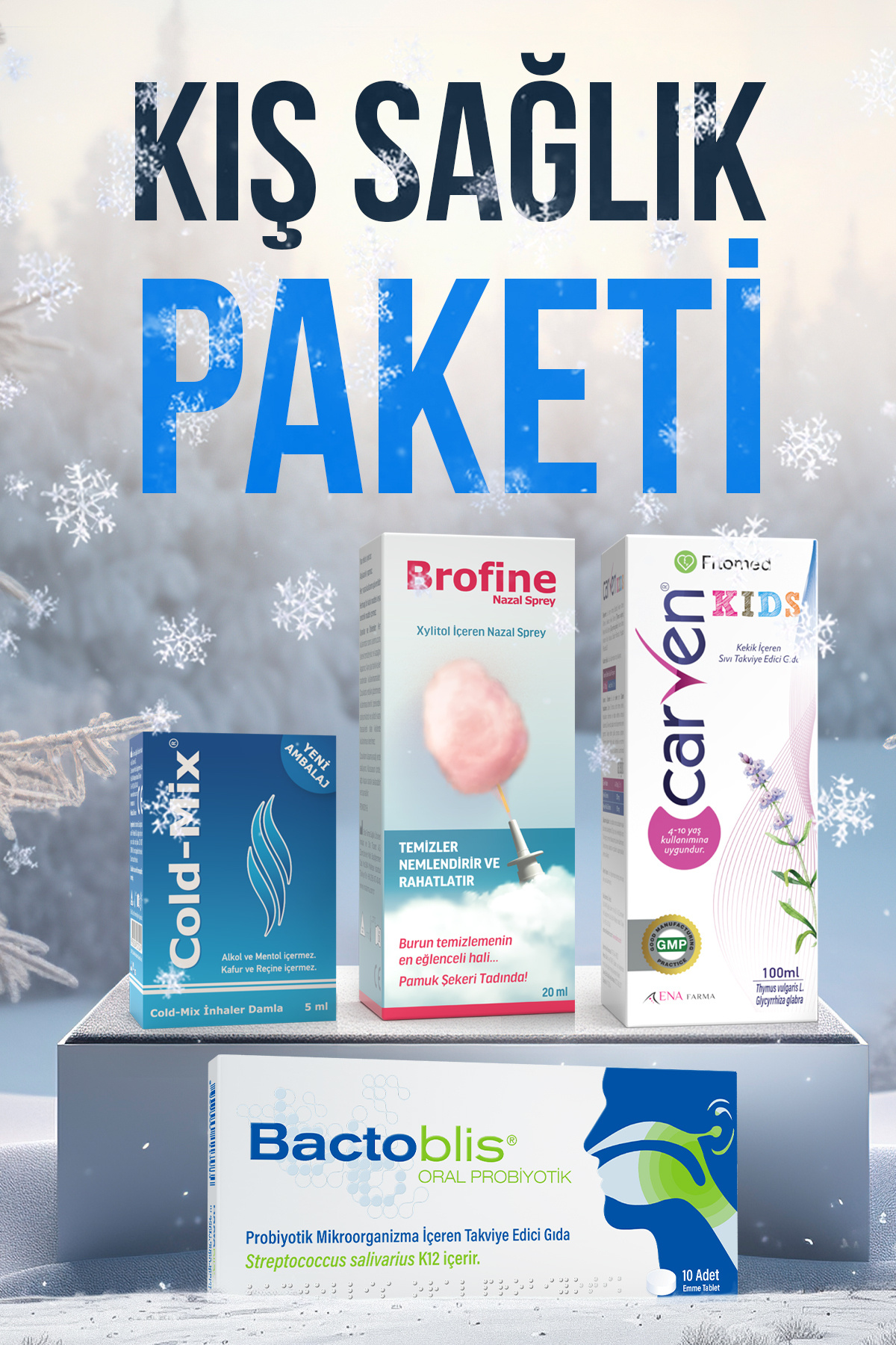 Cold-Mix Kış Sağlık Paketi - Fiyatı, Yorumları