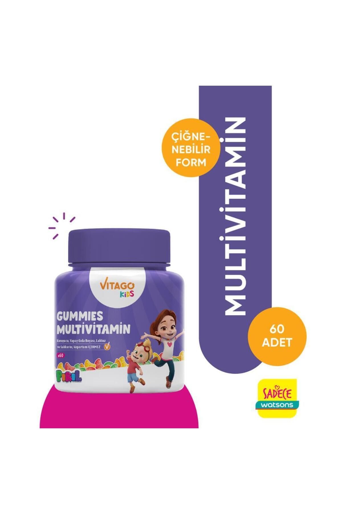 Vitago Vitagokids Pırıl Multivitamin Gummies 60'lı Fiyatı, Yorumları ...