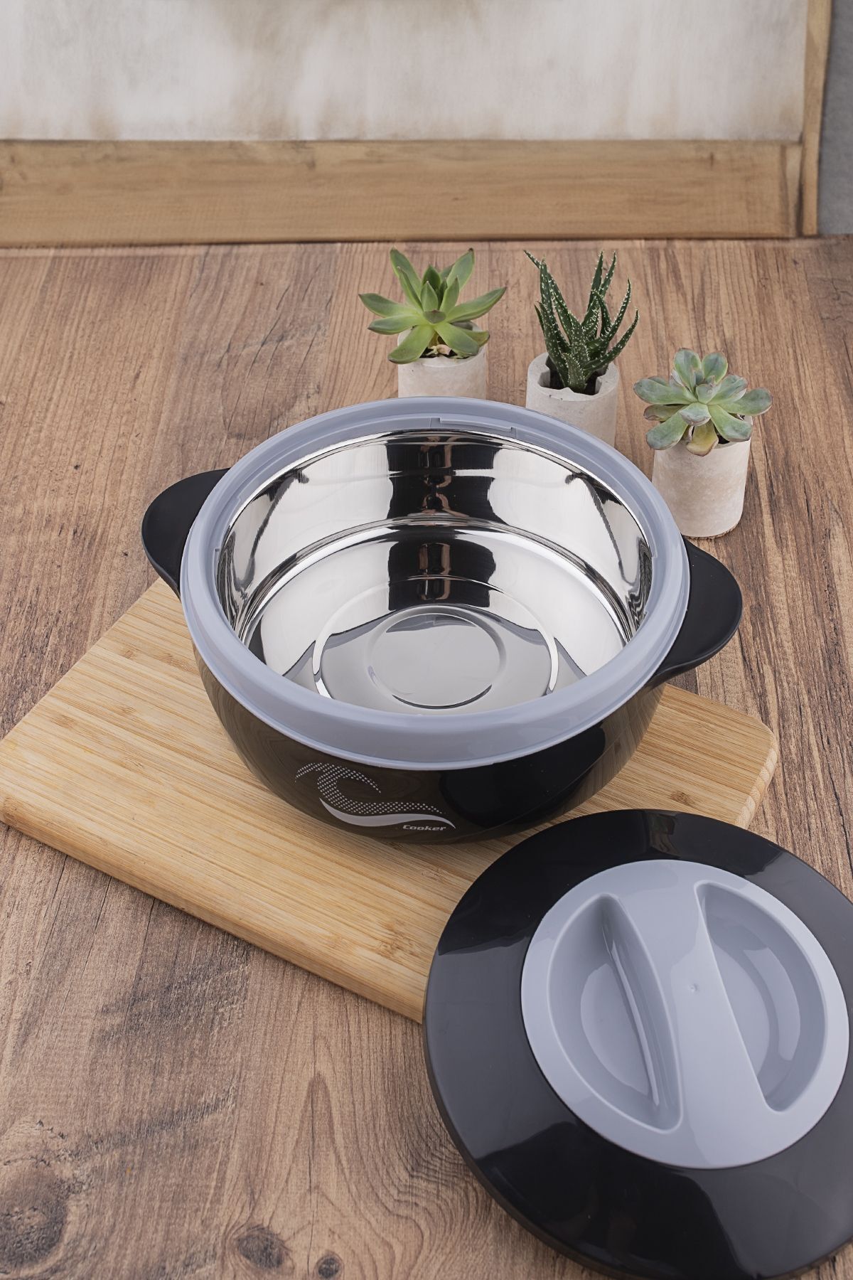 Cooker Yk3150 Çelik Hazneli Kilit Kapaklı Isı Yalıtımlı Yemek Saklama ...