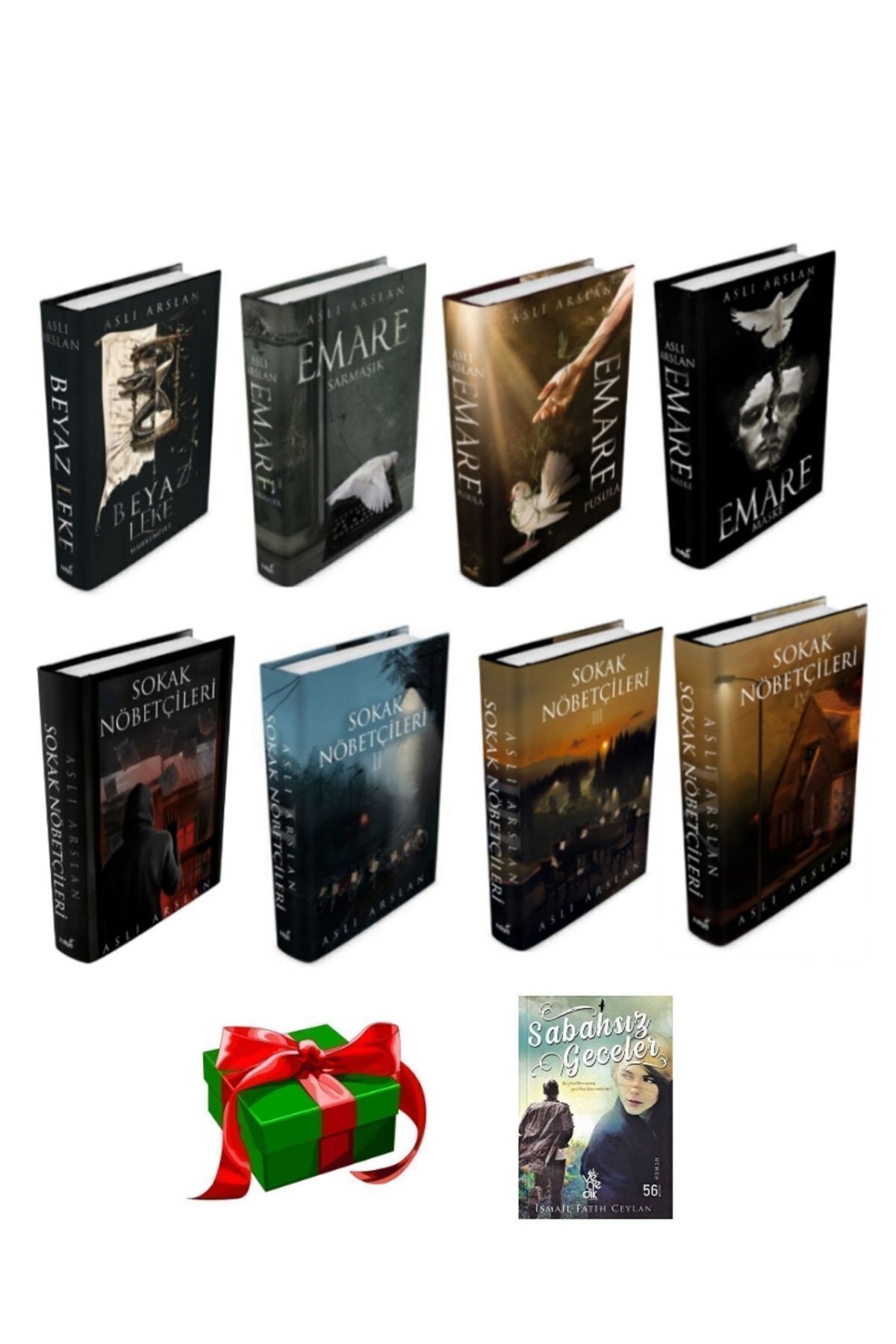 İndigo Kitap Sokak Nöbetçileri 1, 2, 3, 4 Emare Serisi ve Beyaz Leke ...