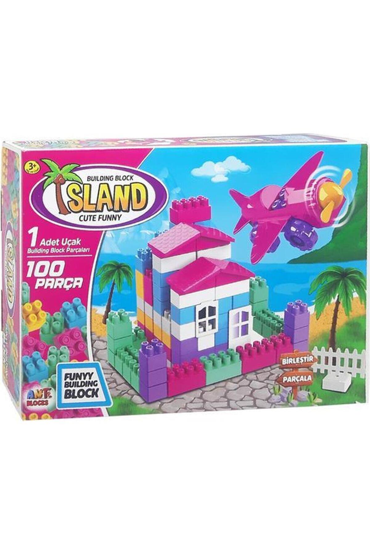 Genel Markalar ANT010 Ant Blocks İsland 100 Parça Eğitici Bloklar ...