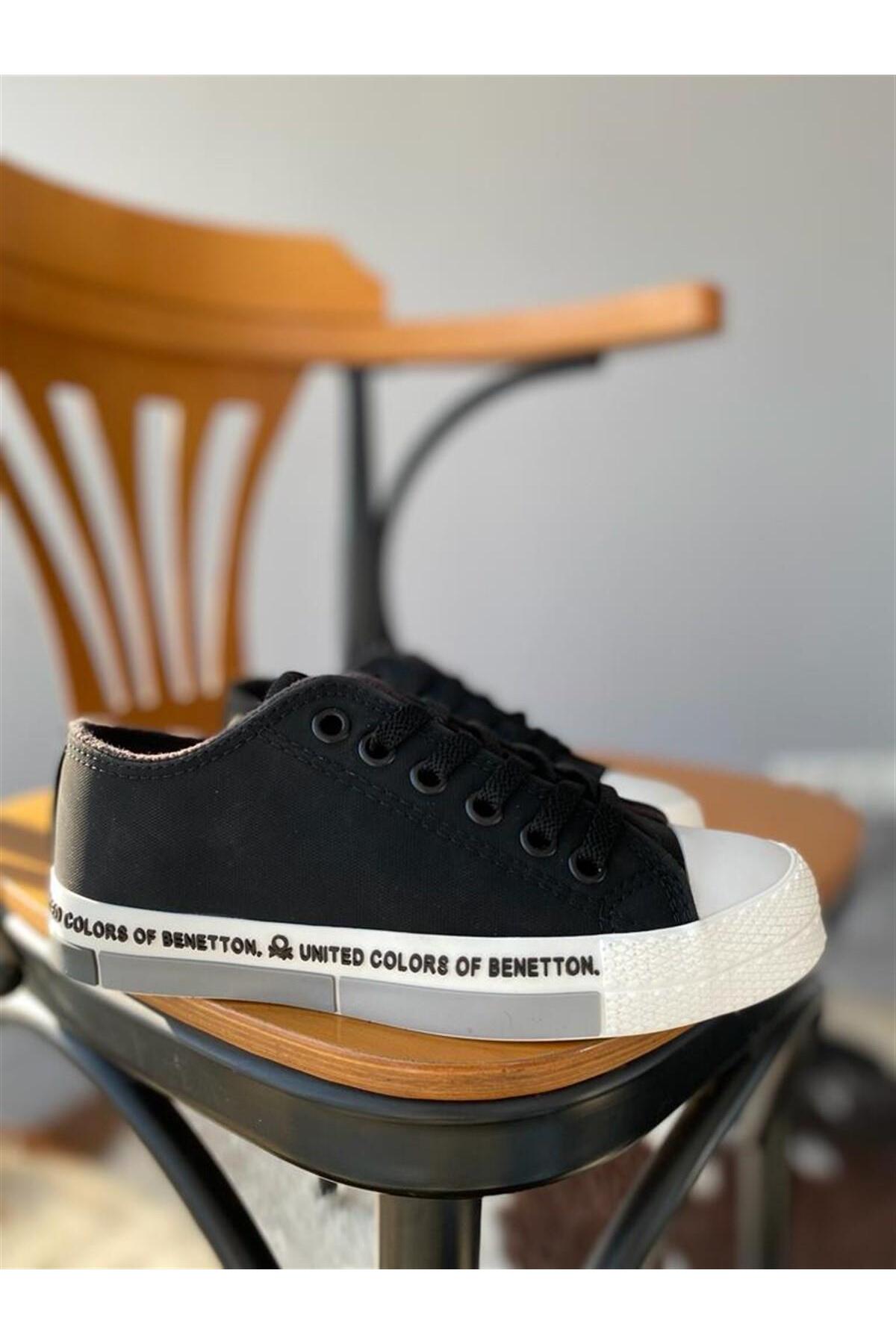 Benetton Bn-30748 Erkek Sneaker Spor Ayakkabı-siyah Fiyatı, Yorumları ...