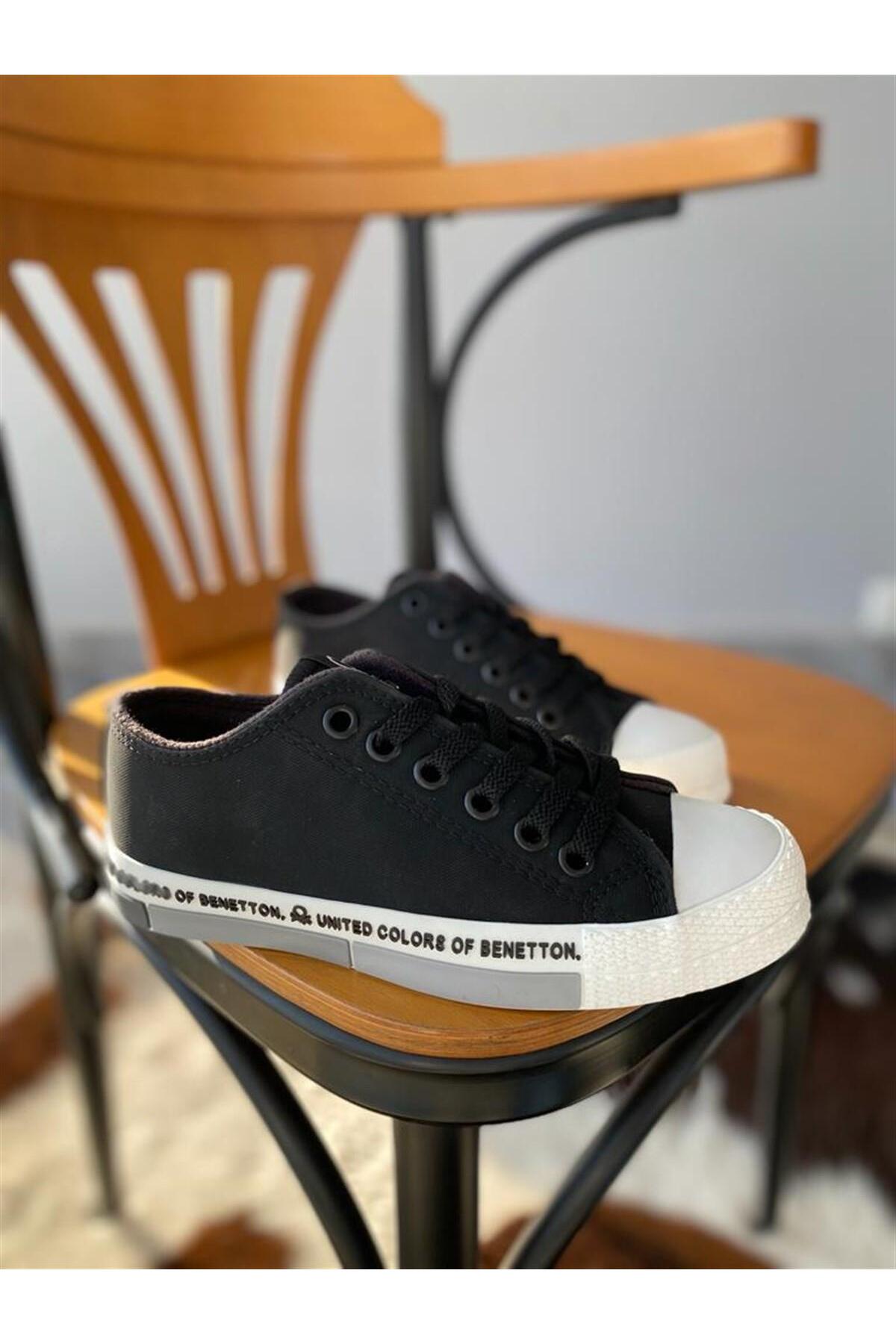 Benetton Bn-30748 Erkek Sneaker Spor Ayakkabı-siyah Fiyatı, Yorumları ...