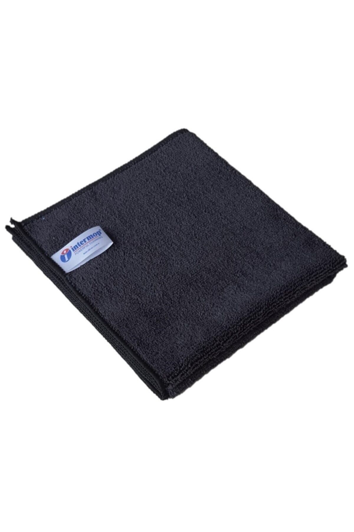 İntermop Mikrofiber Temizlik Bezi Kalın Dokulu Siyah 40x40 Cm 10'lu Paket - Fiyatı, Yorumları