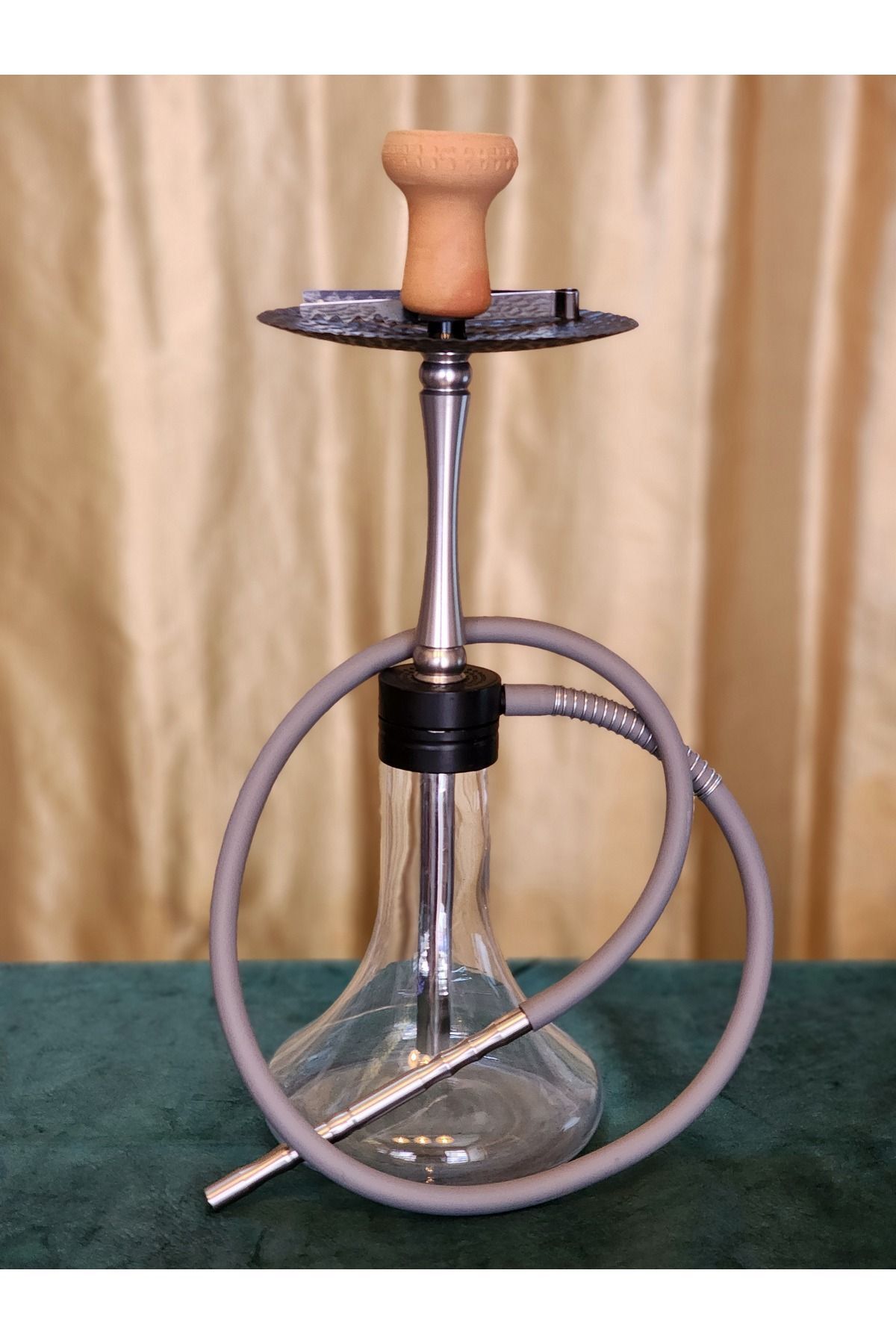 YT Orta Boy Nargile 43 cm Gri Full Set Nargile Takımı Fiyatı, Yorumları ...