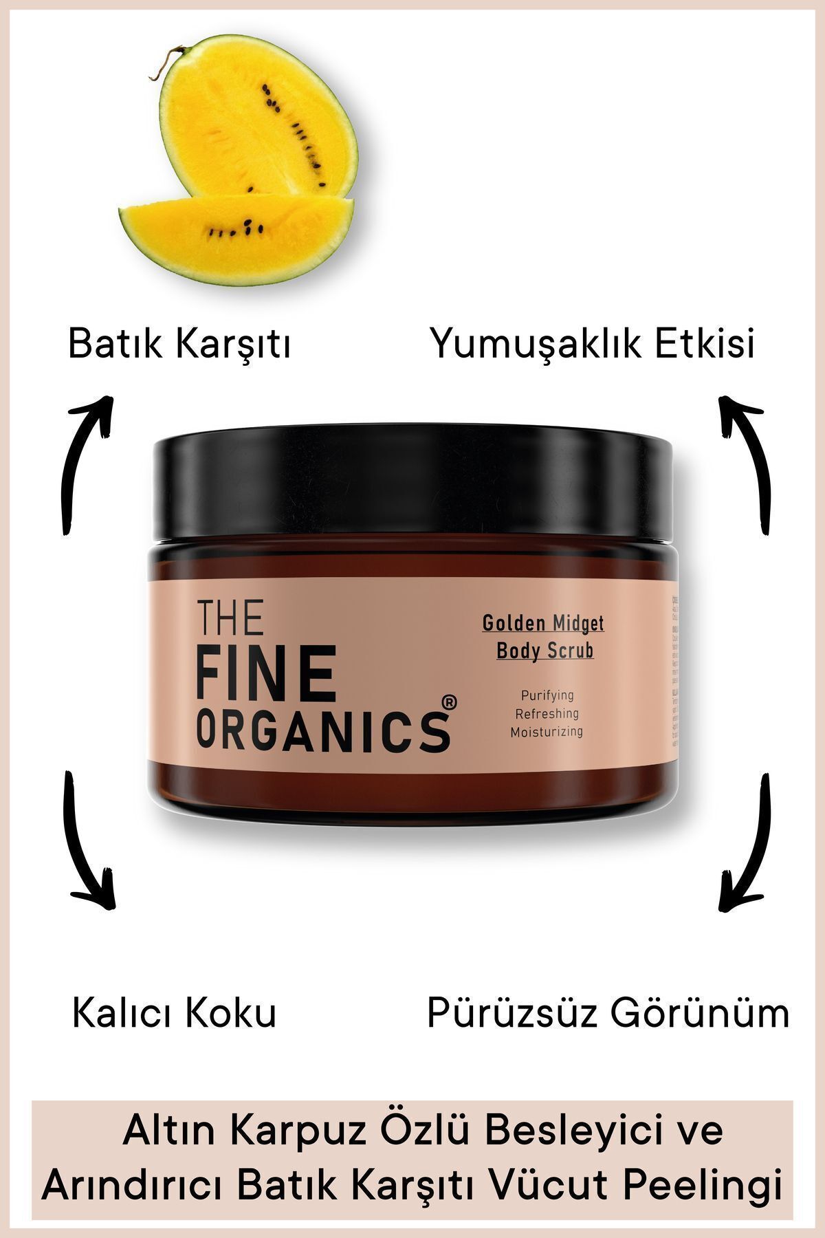 THE FINE ORGANICS Miniature Gold Watermelon Extract Nourishing and ...