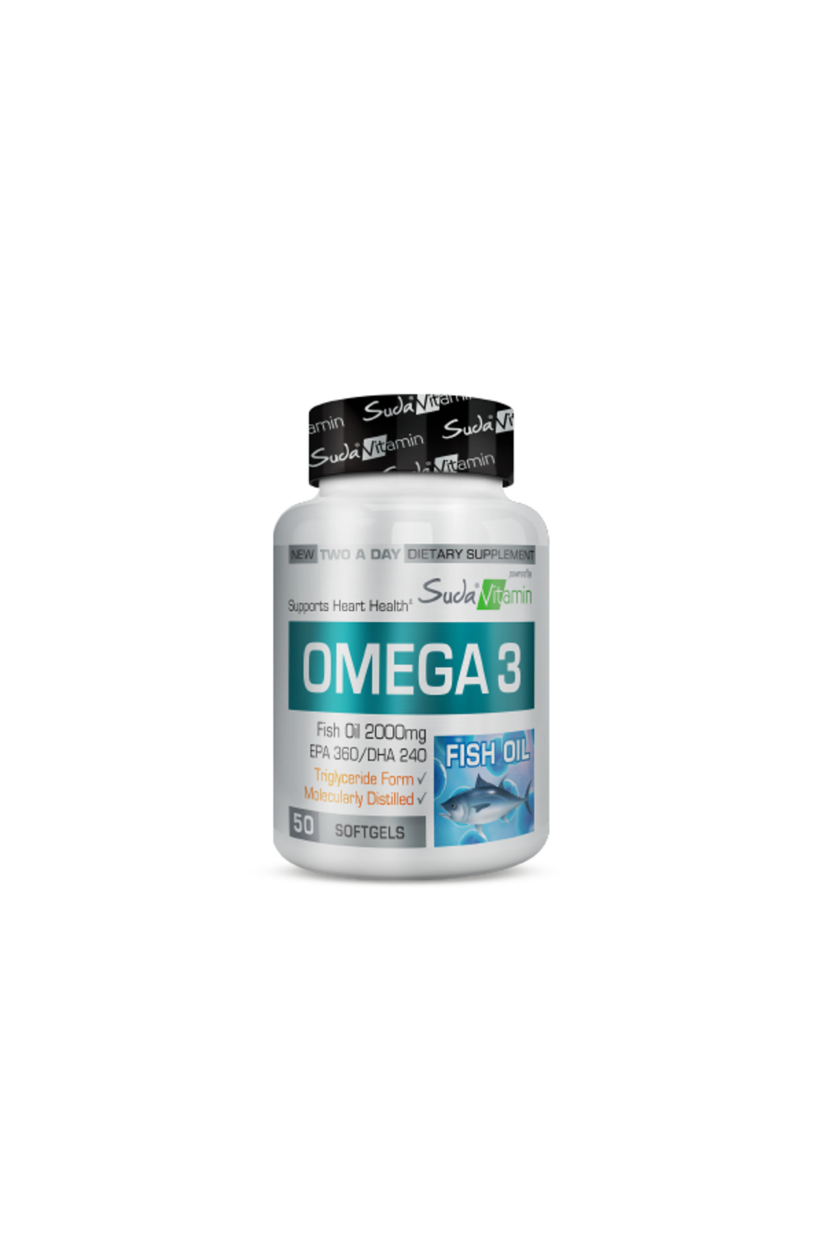 Suda Vitamin Omega 3 2000 Mg ( 360 Epa / 240 Dha ) 50 Softgel - Fiyatı, Yorumları