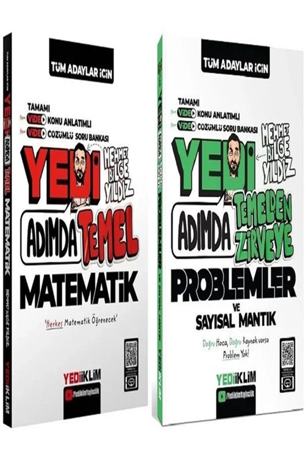 Yediiklim Yayınları Mehmet Bilge Yıldız 7 Adımda Temel Matematik ...