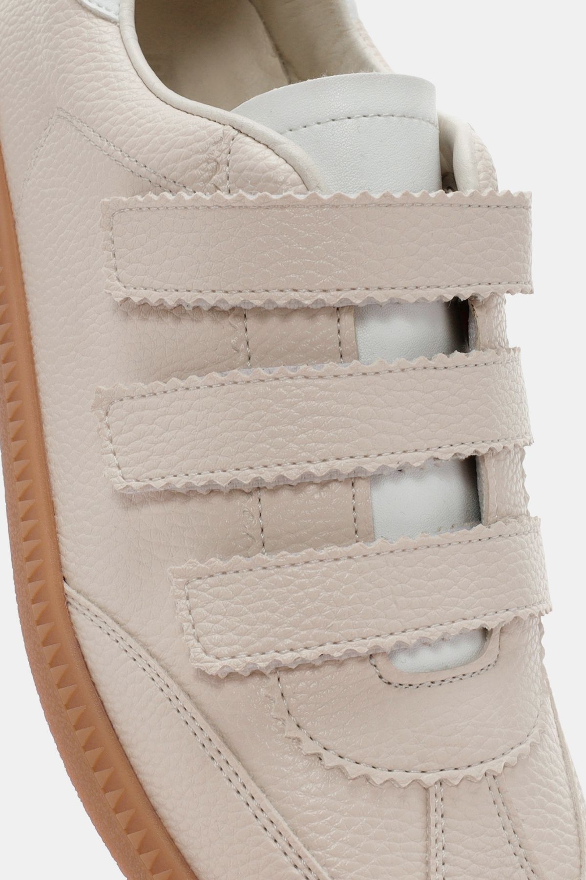 Bestyle Knola Kadın Bej Gerçek Süet Deri Bantlı Sneaker Fiyatı ...