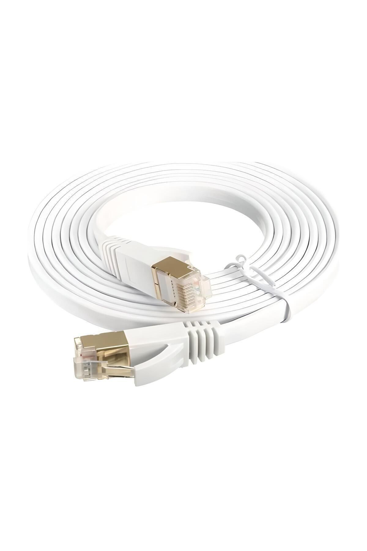 ulu Cat7 Ethernet RJ45 Modem Internet Kablosu 10 Metre 10 Gbps 600 Mhz ...