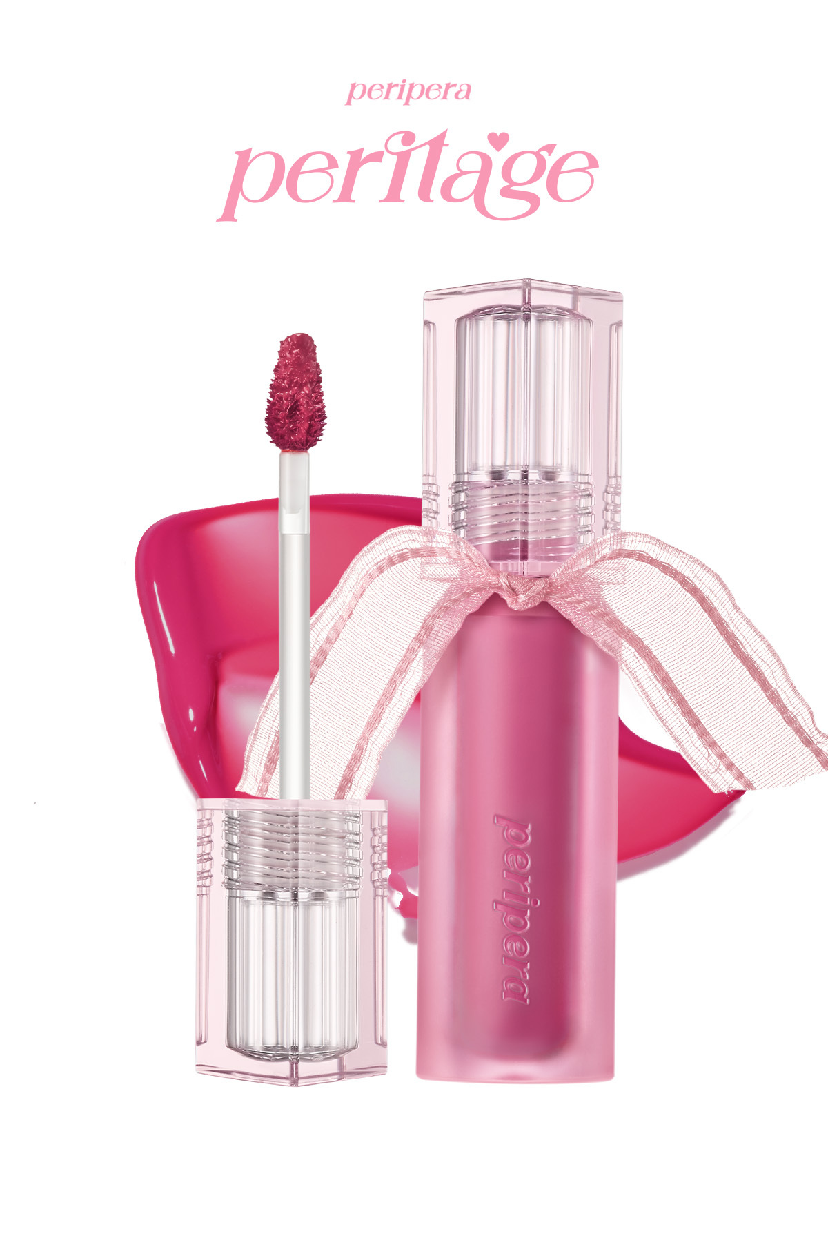 PERIPERA Doğal Tonlarda, Uzun Süre Kalıcı, Işıltılı Tint Peripera Water ...