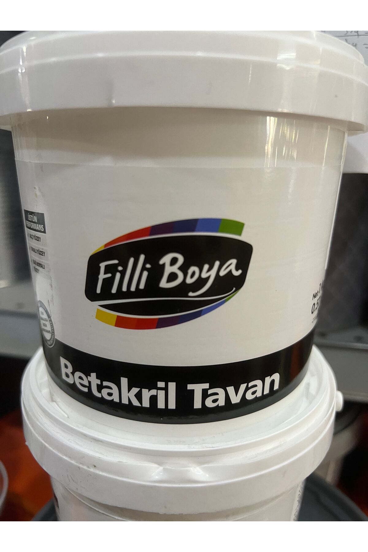 CONSTRUCTİON MATERİAL FİLLİ/BETAKRİL/SU BAZLI/TAVAN BOYASI/1KG Fiyatı ...