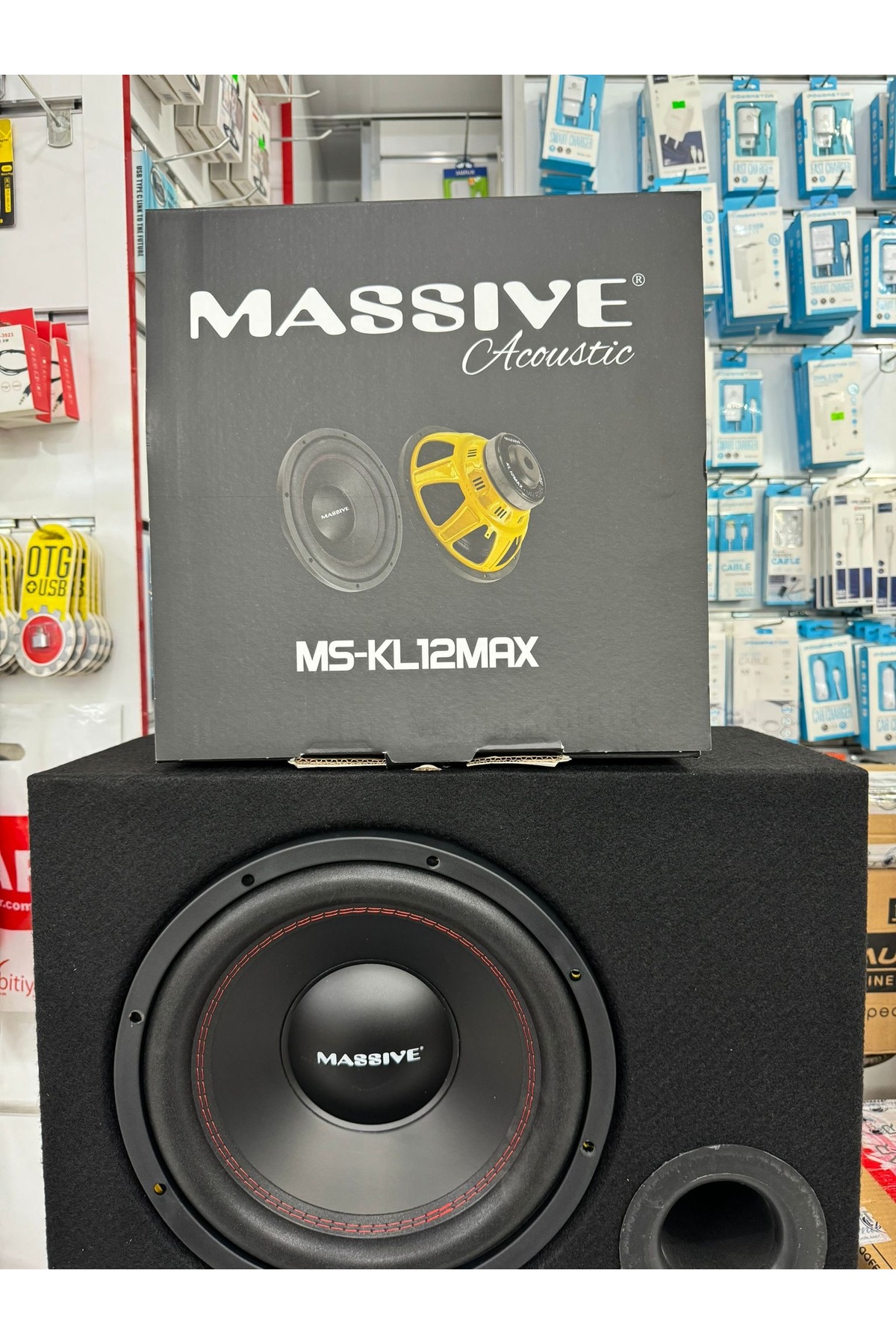 Massive Ms-kl12max Kabinli 30 Cm Subwoofer Bas Bufır 1500wat-400w Rms Maximum Power Fiyatı ...