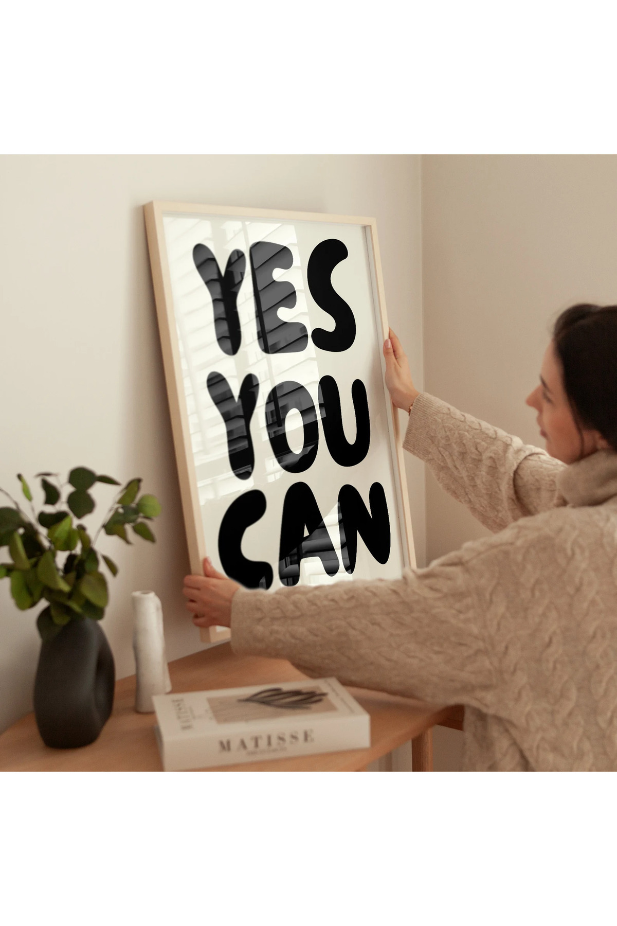 ARTHOUSECOLLECTIVE YES YOU CAN - Poster - Duvar Dekorasyonu - Tablo ...