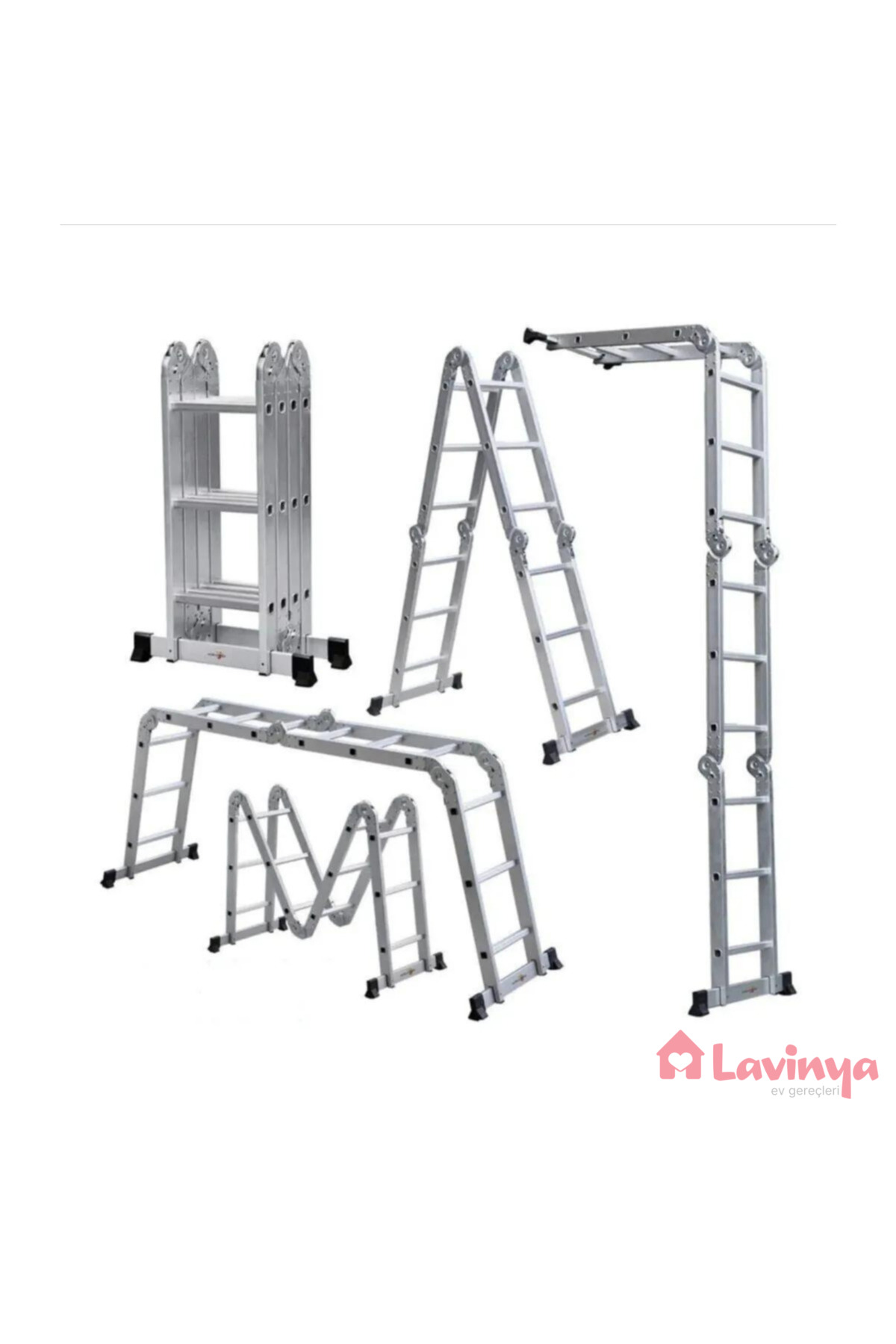 LAVİNGER Fonksiyonel Çok Amaçlı Akrobat Merdiven Mekanizmalı 4x3 ...