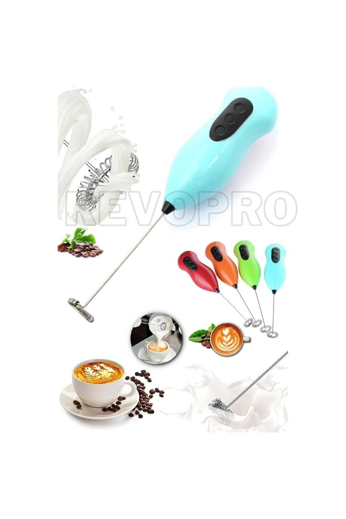 DİGİFULL Mini Mixer Otomatik Kahve Süt Köpürtücü Karıştırıcı Cappucino ...