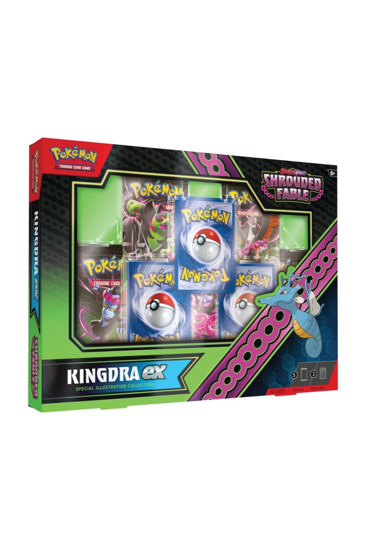 Pokemon Company Pokemon Trading Card Game Scarlet and Violet Shrouded ...