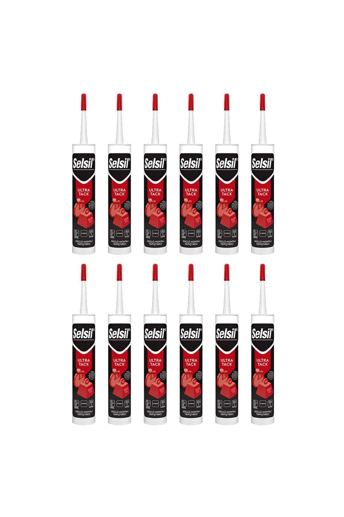 Selsil SELSİL USTA SERİSİ HYBRID ULTRA TACK SEALANT 290 ML BEYAZ 1 KOLİ ...