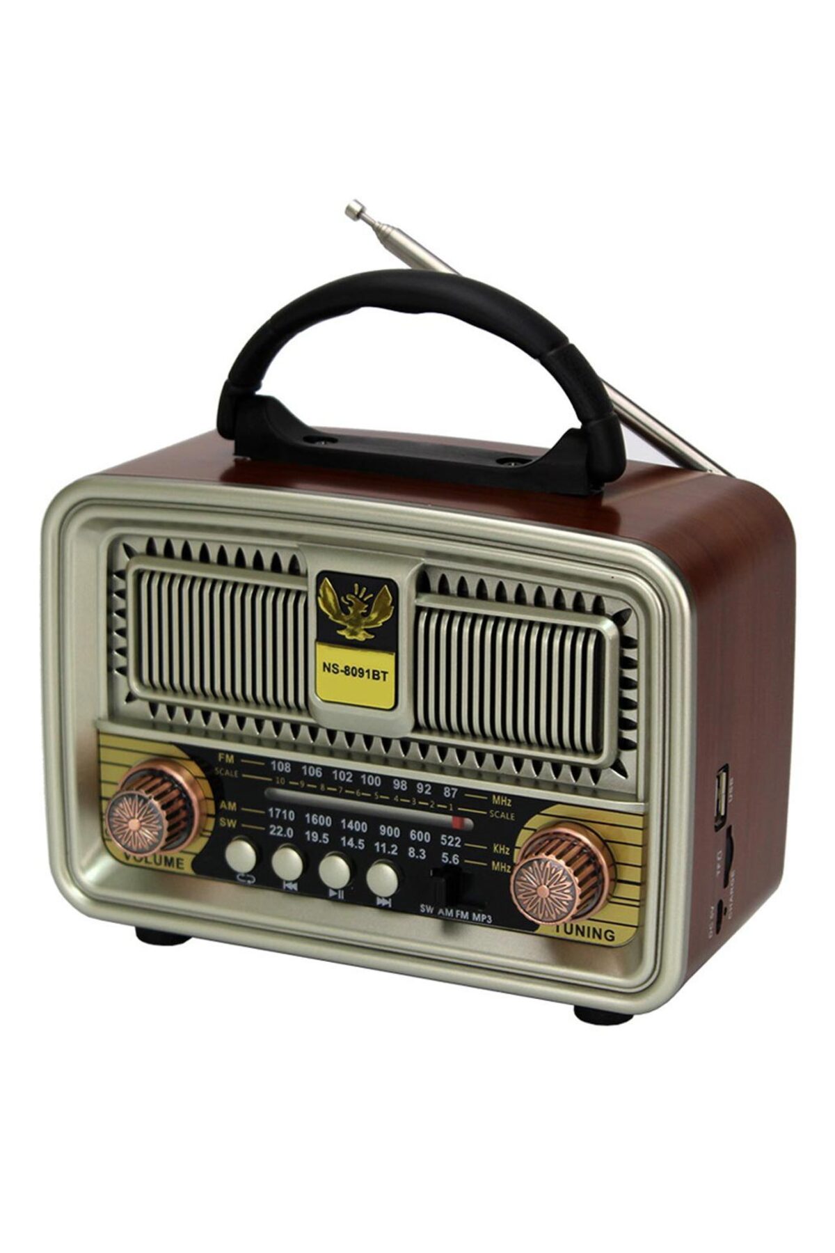 Apera NNS NS-8091BT Müzik Seti FM Radyo USB MP3 Player Bluetooth ...