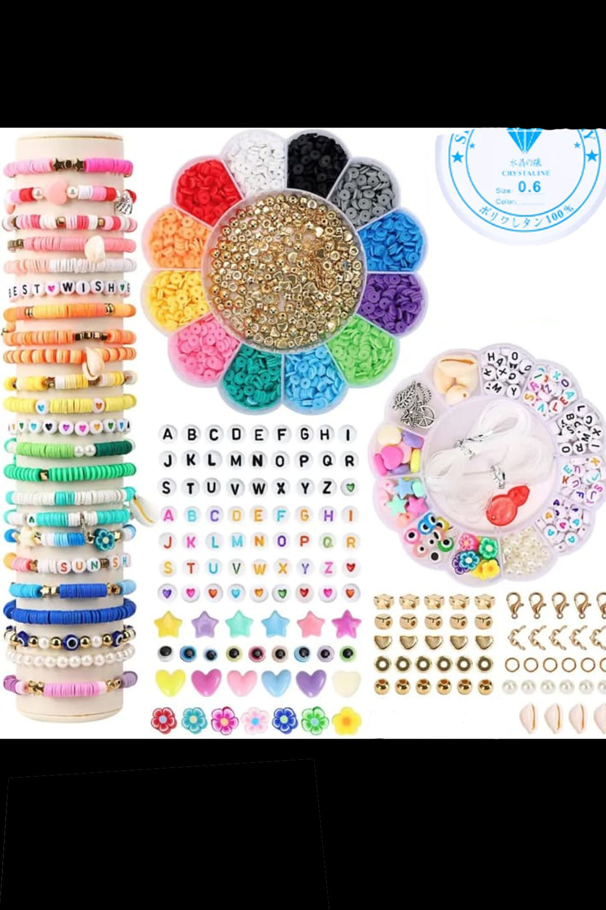 uniquehobby Boncuk Seti Takı Yapım Hobi Kutusu Kendin Yap Aksesuar ...