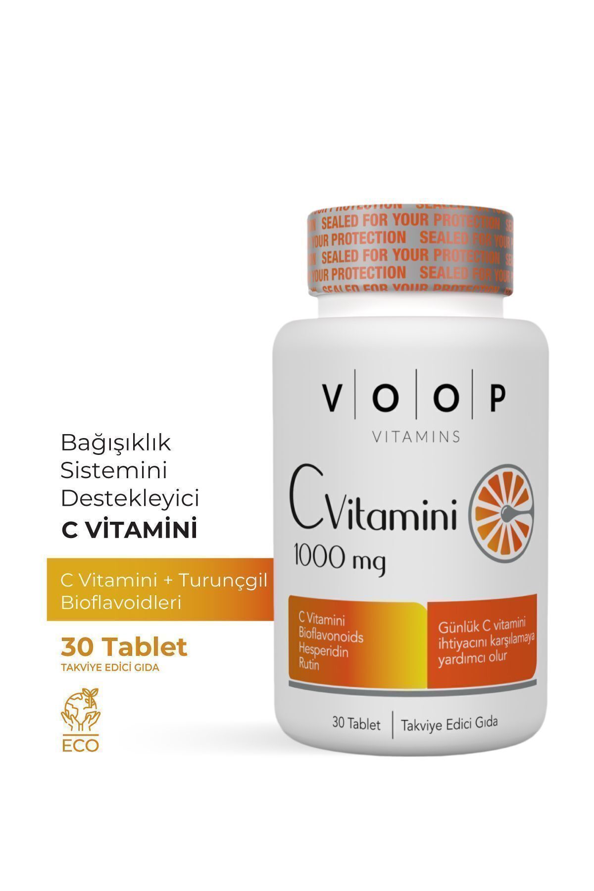 VOOP C Vitamini 1000 Mg - 30 Tablet Fiyatı, Yorumları - Trendyol