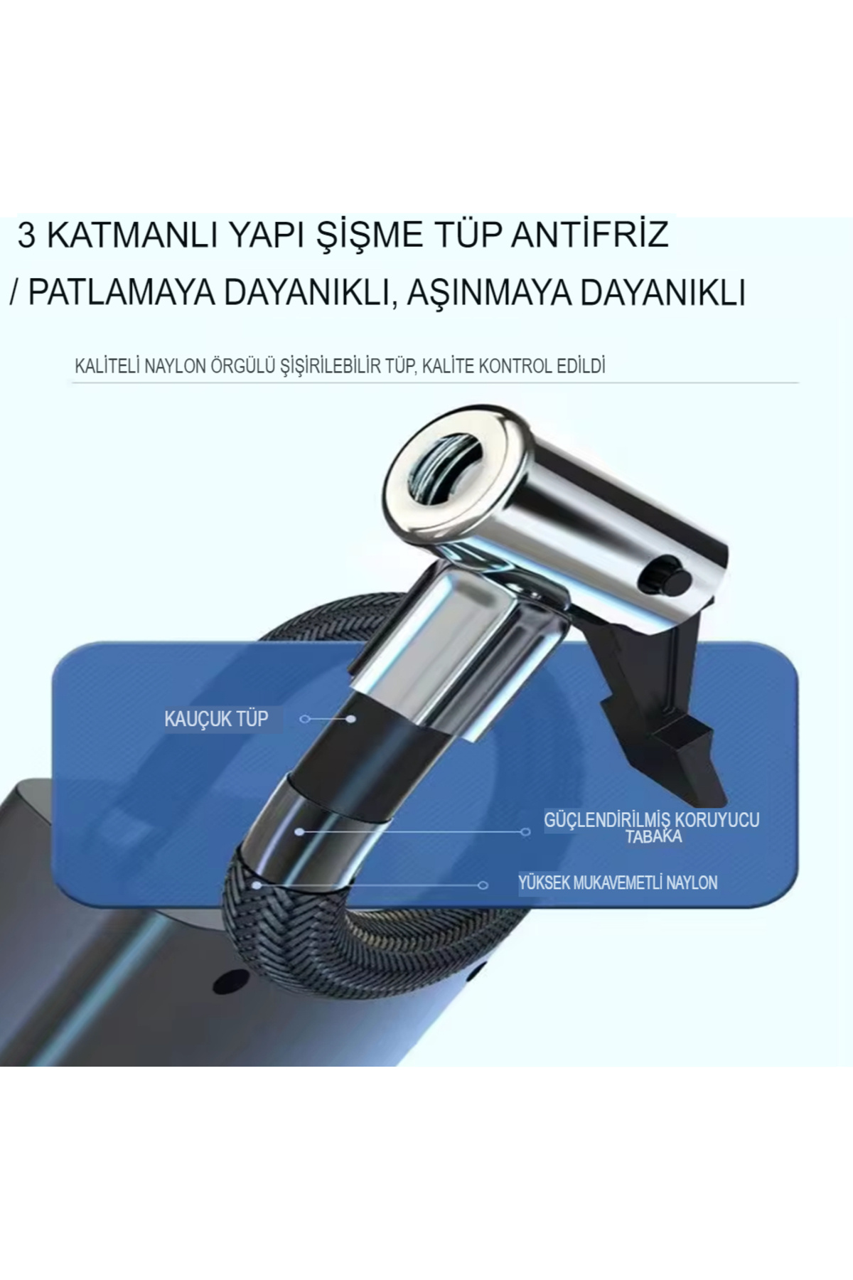 Tisul SLİM Siyah MODEL Göstergeli Oto Araç Profesyonel Hava Pompası ...