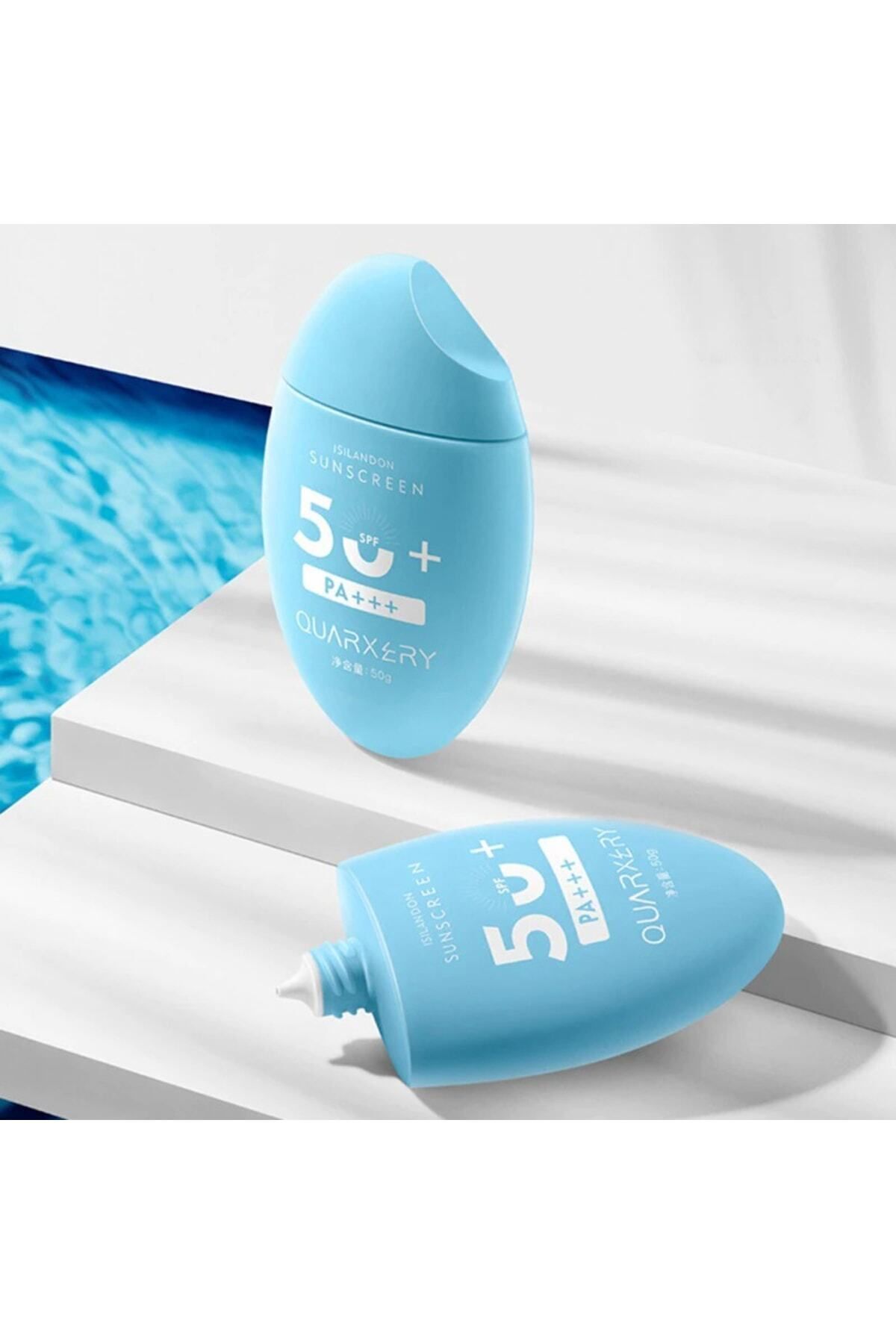 QUARXERY Spf50 Güneş Kremi Cilt Koruyucu Beyazlatıcı Leke Karşıtı Güneş ...