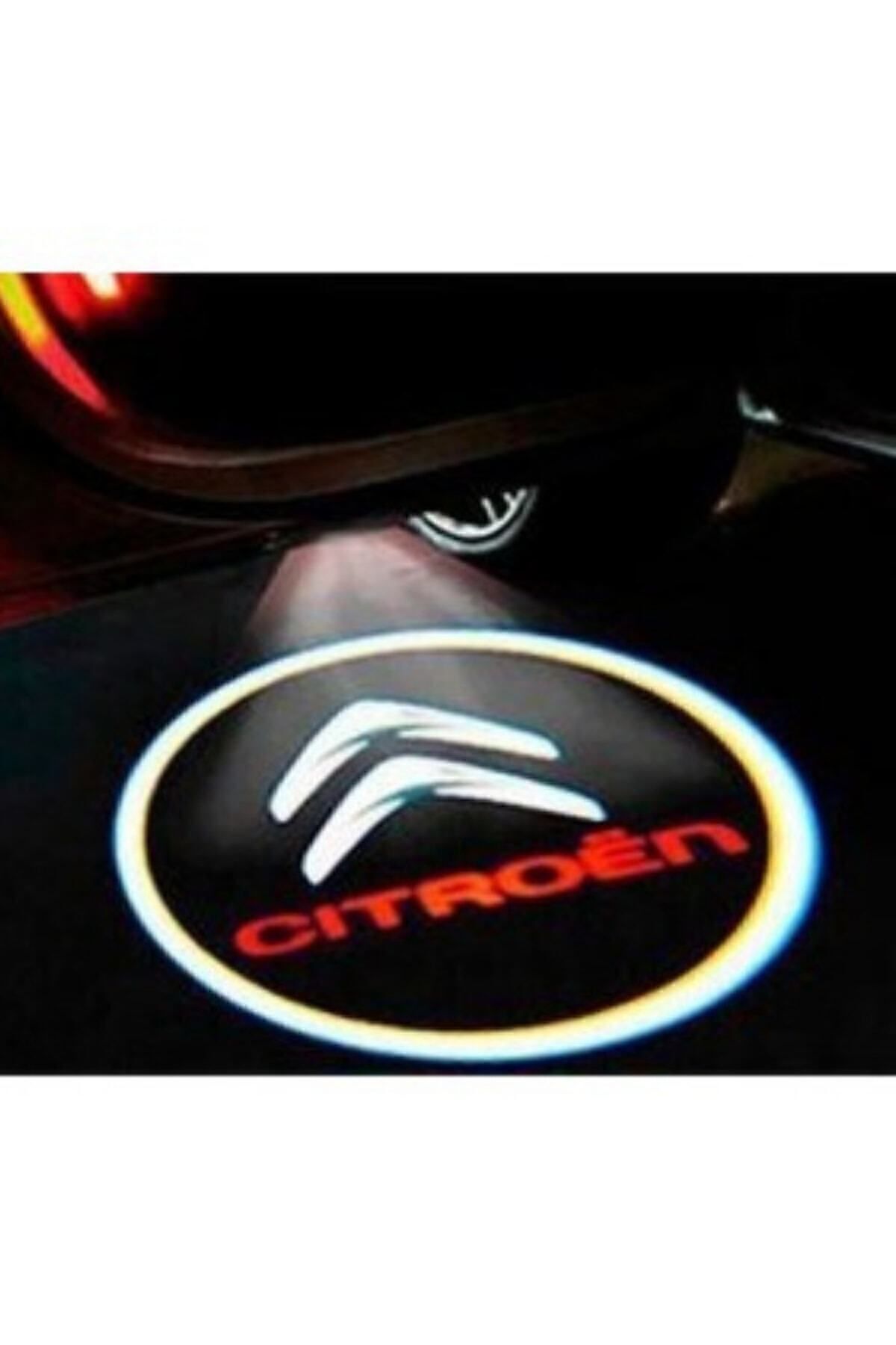 Unichrome Citroen Logolu Kapı Altı Logo Lamba Pilli Sensörlü Kolay ...