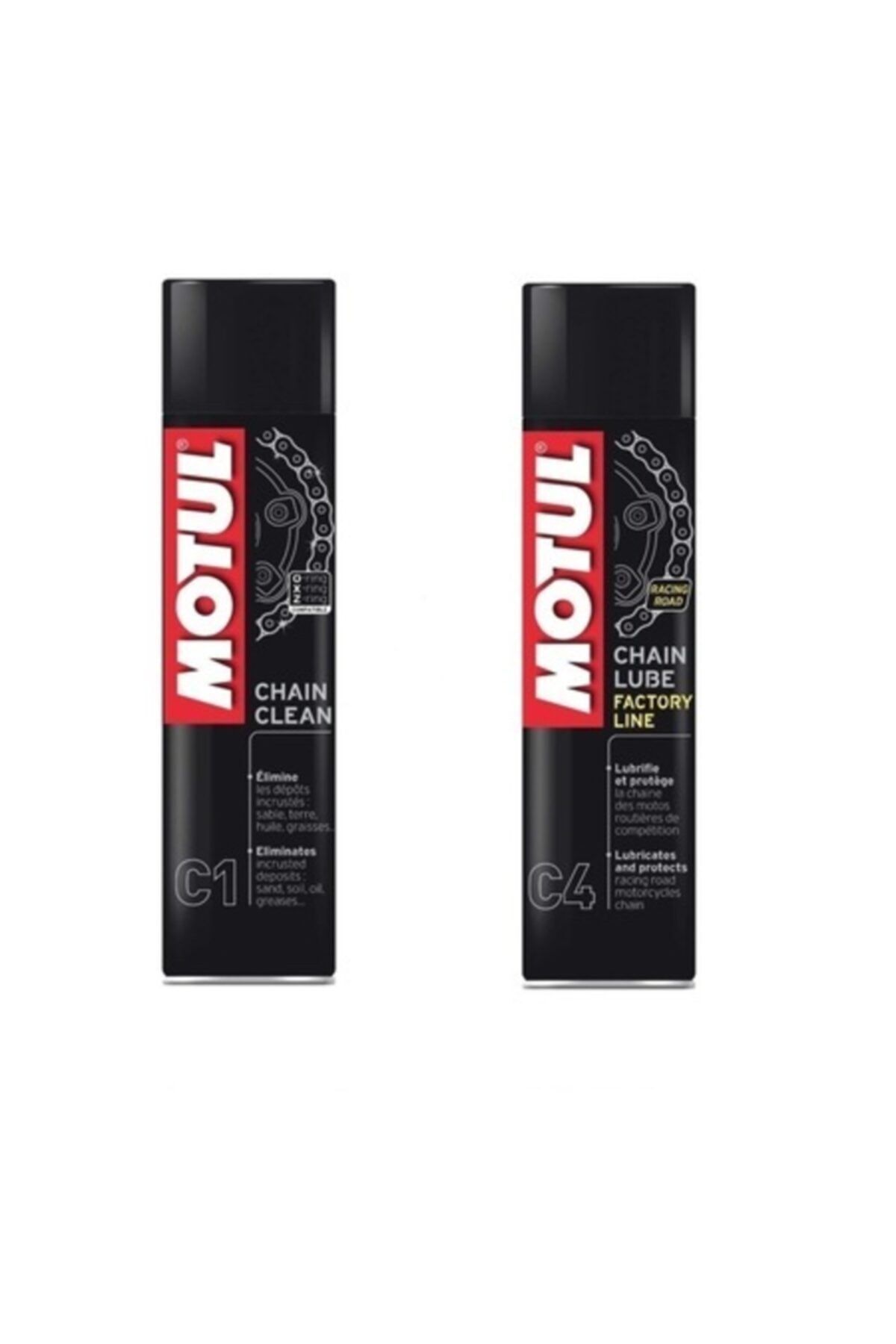 Motul C1 C4 Racing Motosiklet Zincir Temizleme Ve Yağlama Seti - Fiyatı ...