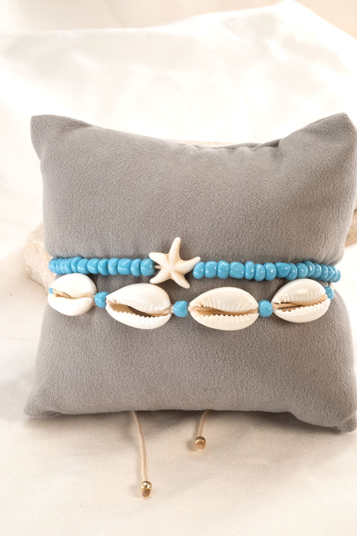 Chillin' Deniz Kabuğu ve Deniz Yıldızı Model Ayarlanabilir Asansörlü İkili Halhal Seti - Fiyatı ...