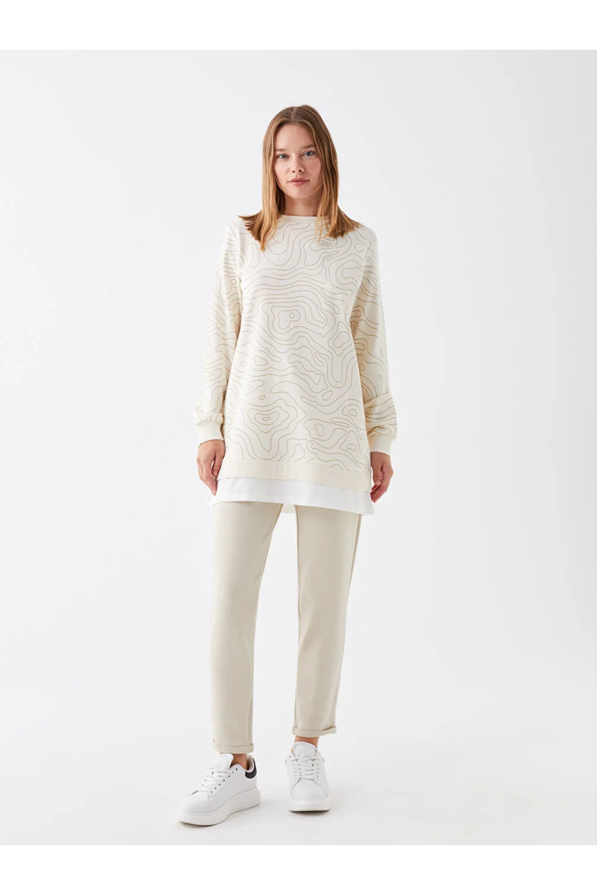 LC Waikiki LCW Modest Kadın Beli Lastikli Düz Eşofman Altı Fiyatı ...