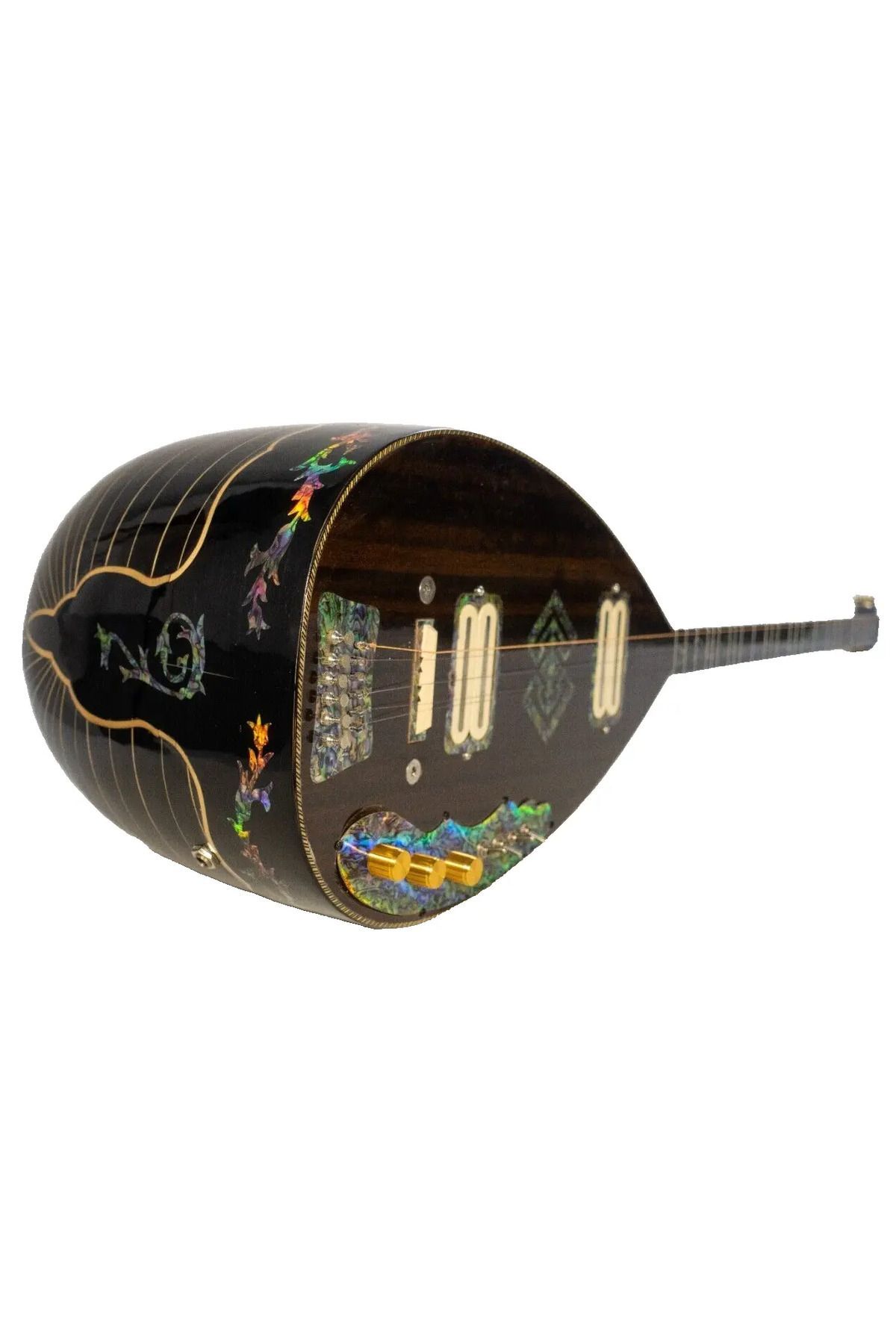 Unosell Elektro Uzun Sap Saz Bağlama, Electric Saz Baglama With ...