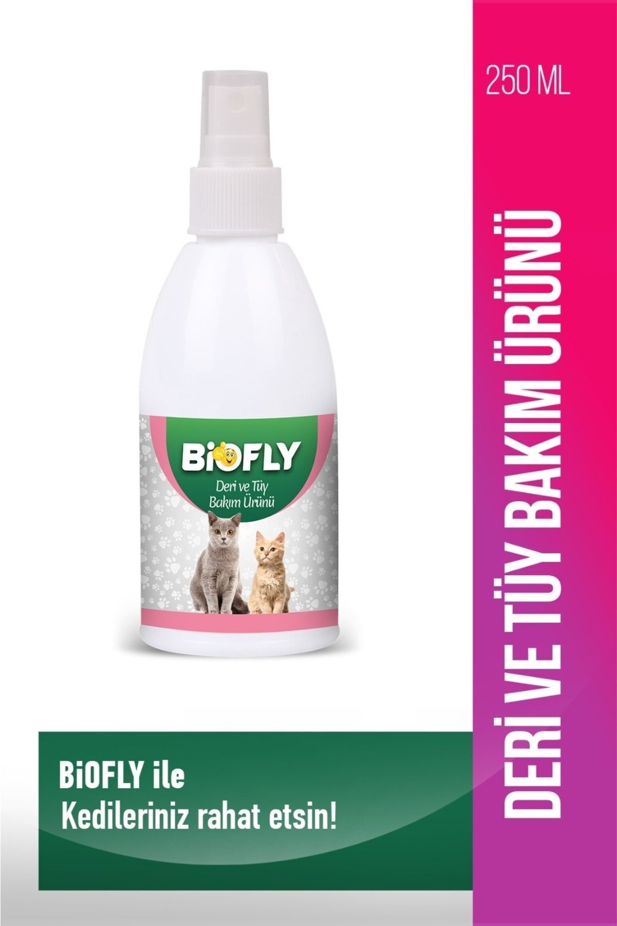 biofly Kedi Deri Ve Tüy Bakım (BİT VE PİRE) Spreyi 250 ml - Fiyatı ...